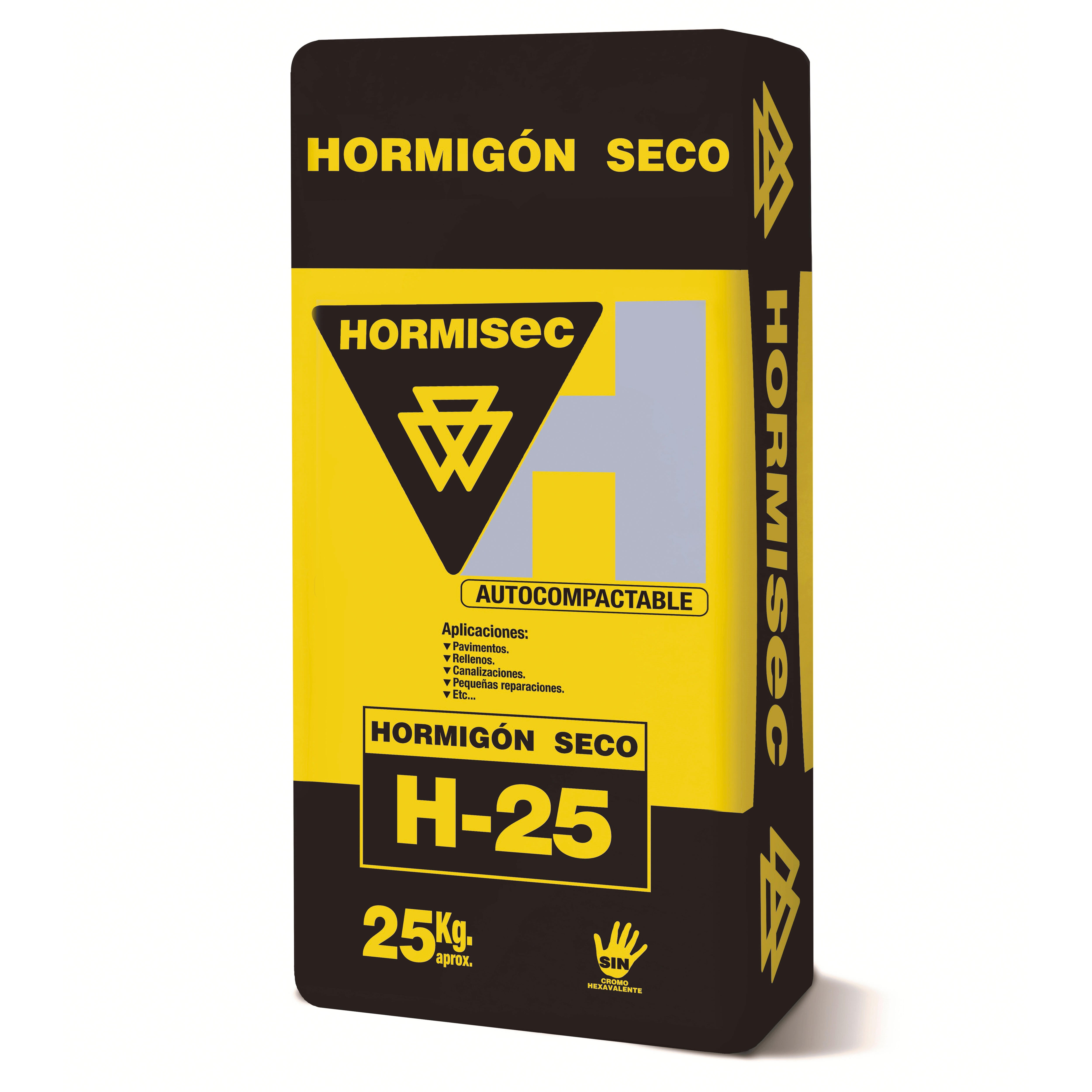 HORMIGÓN SECO H25 HORMISEC 25 KG | Obramat