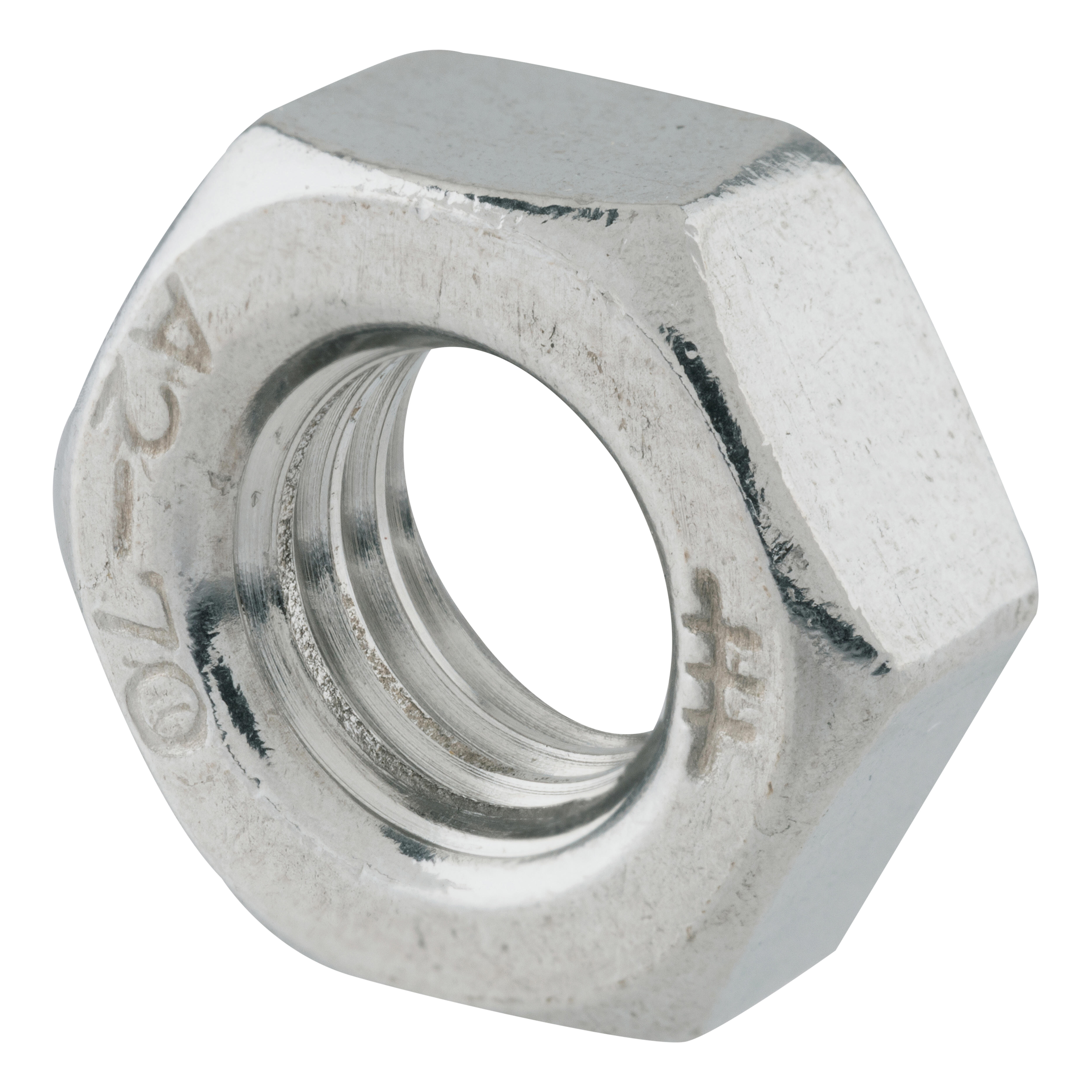 TUERCA HEXAGONAL DIN 934 ACERO INOXIDABLE A2 M10. 100 UDS. | Obramat