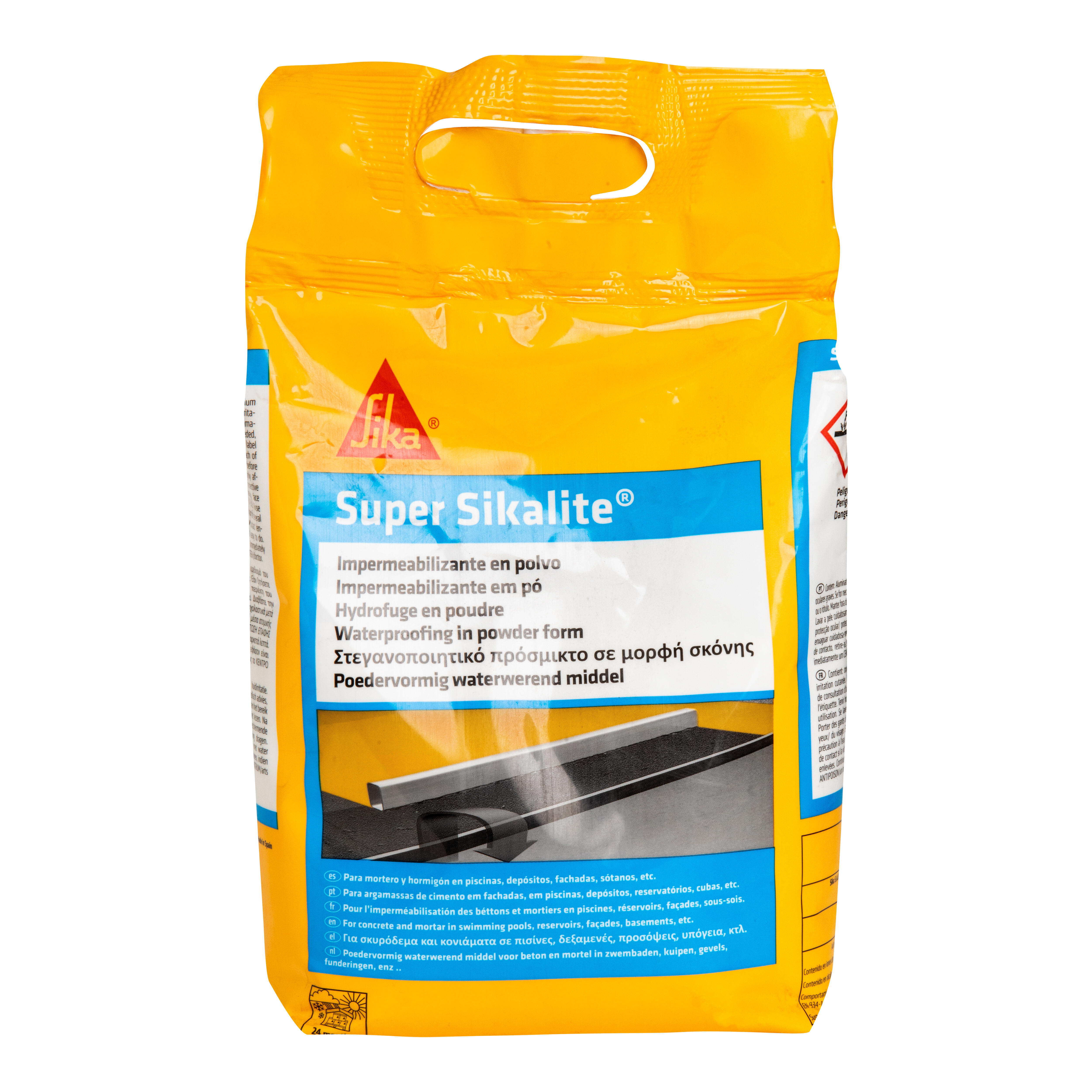IMPERMEABILIZANTE EN POLVO SUPER SIKALITE 2 KG | Obramat
