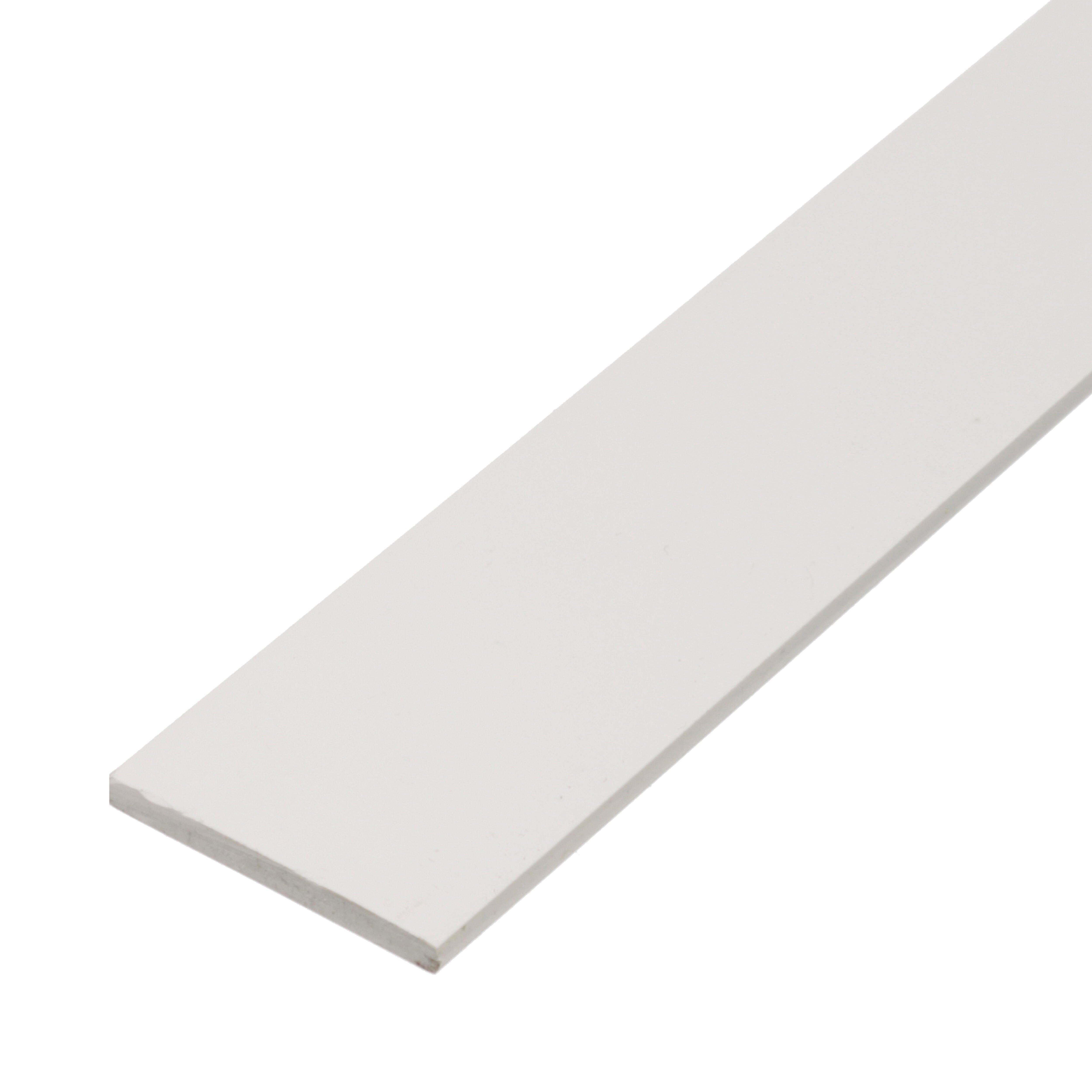 PLACA PVC BRANCO 20x2x2600mm | Obramat