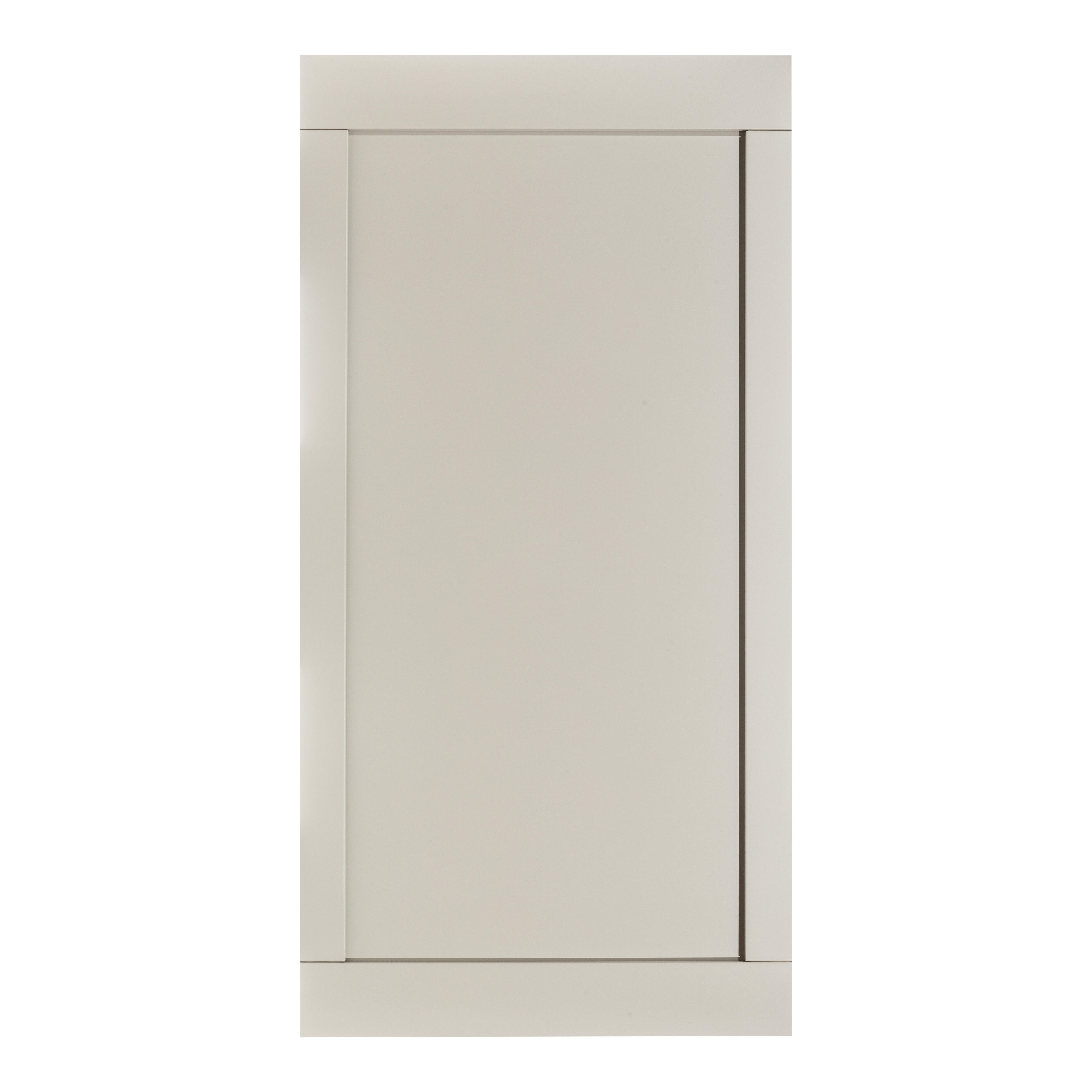 PUERTA PARA MUEBLE DE COCINA MENORCA GRIS CLARO MATE MDF 35X60CM | Obramat