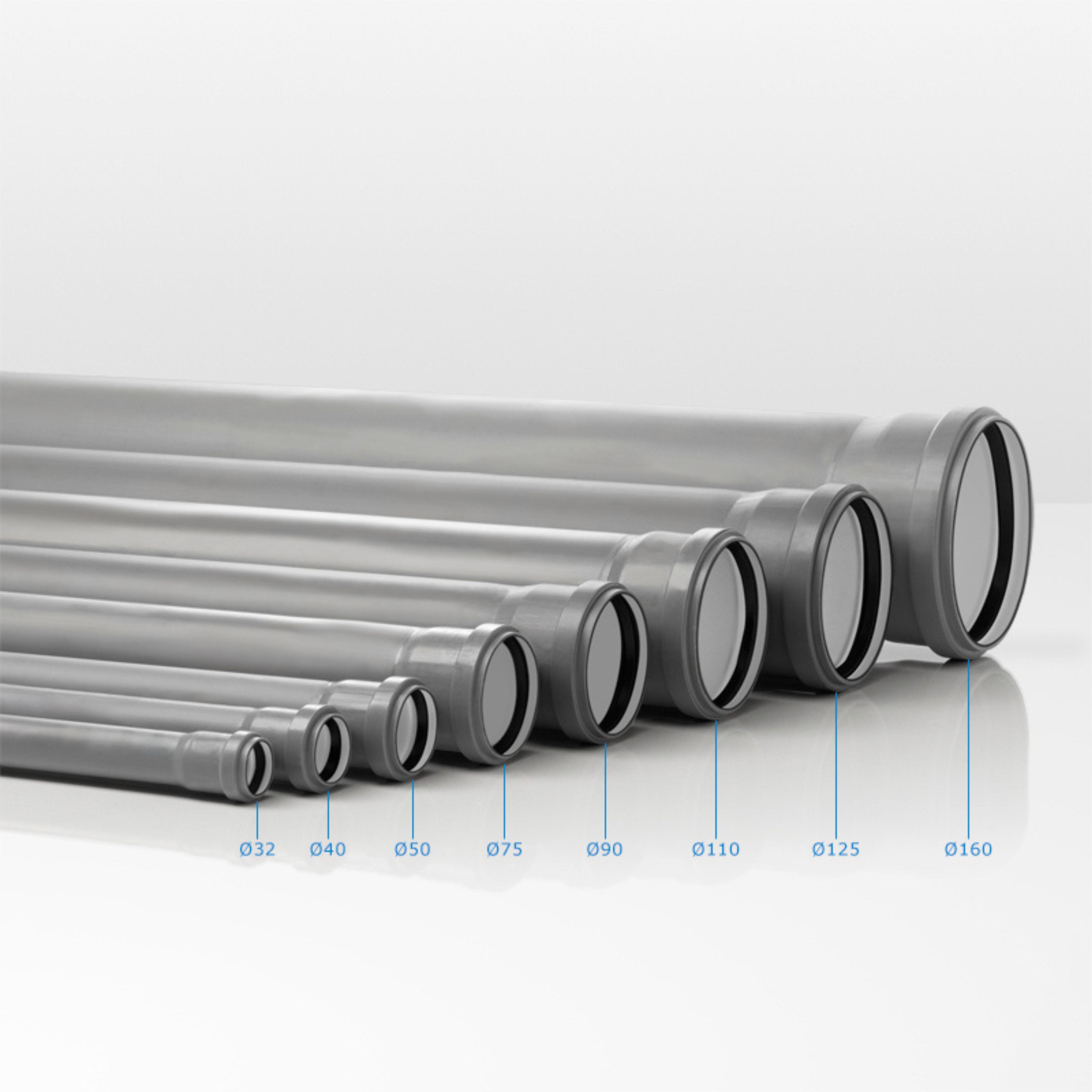 Tubo 90mm 3m Pp3 Insonorizado