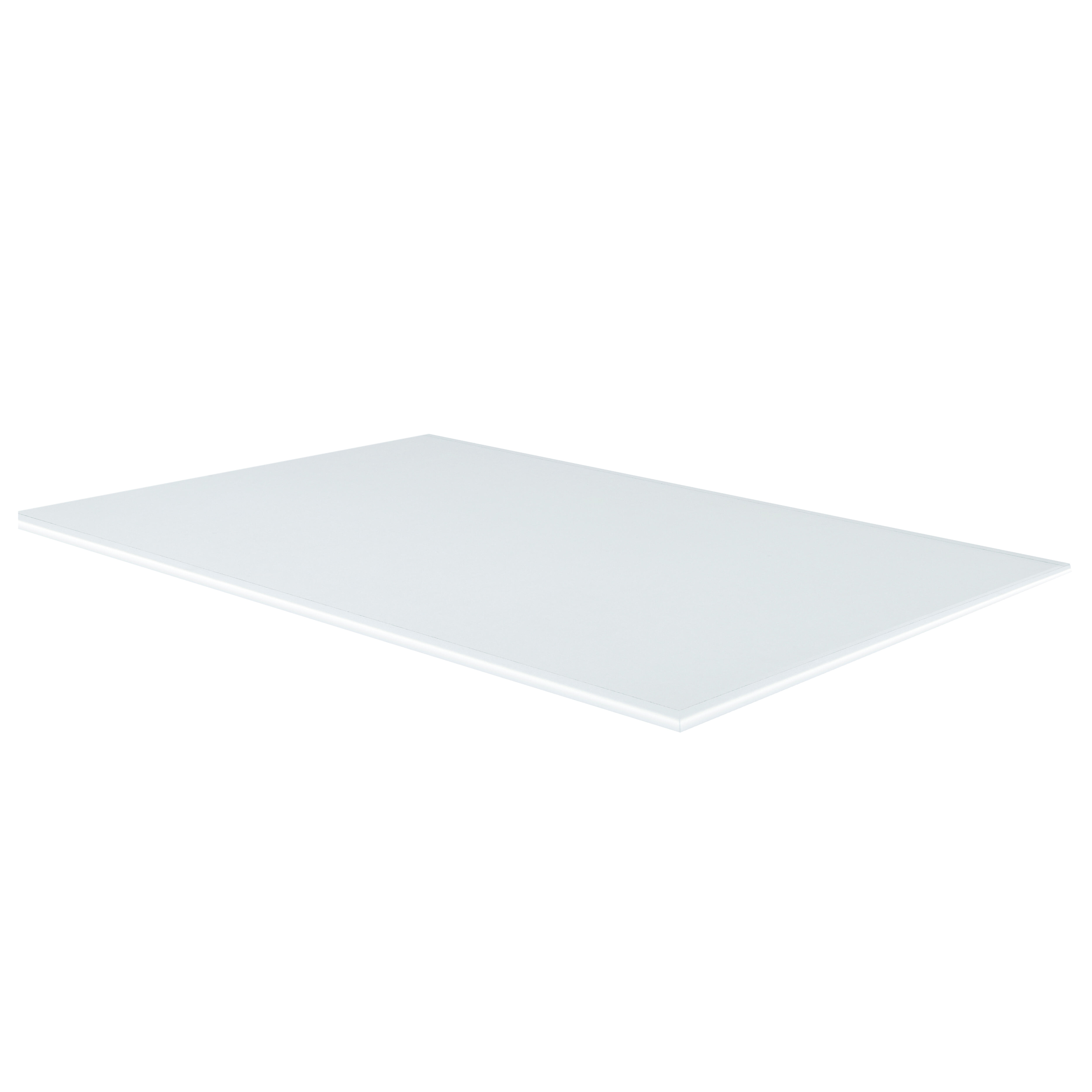 PLACA MELAMINA BRANCA 4 CANTOS 60X30X1,6 CM | Obramat