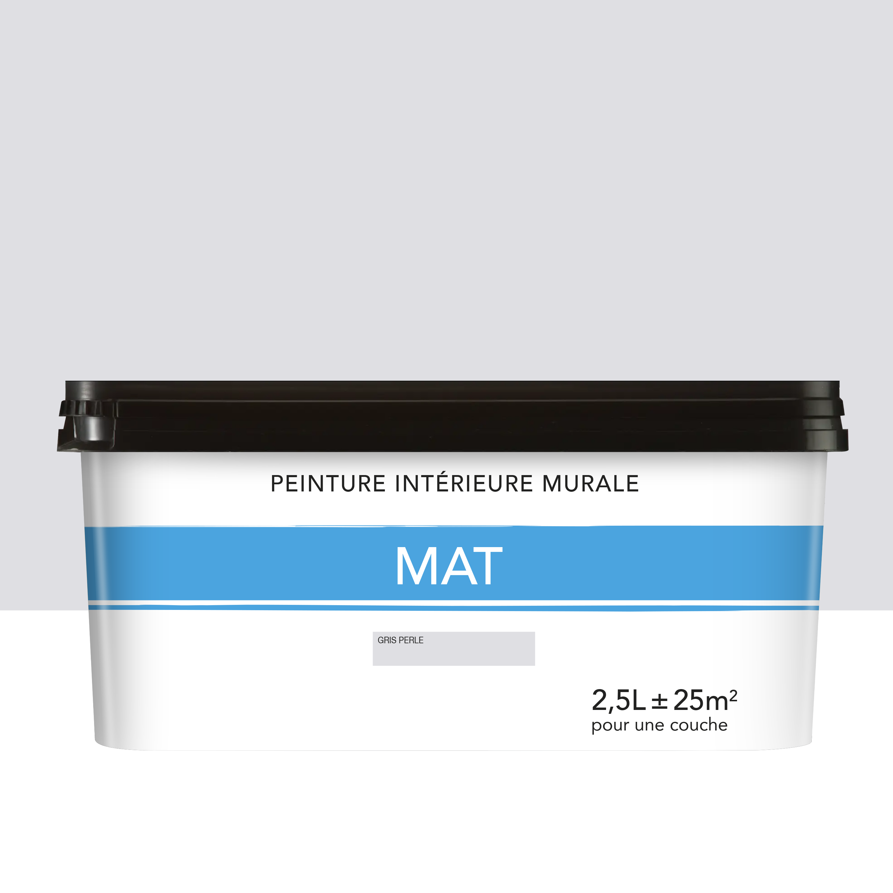 Peinture mur gris perle mat 2.5L | Leroy Merlin