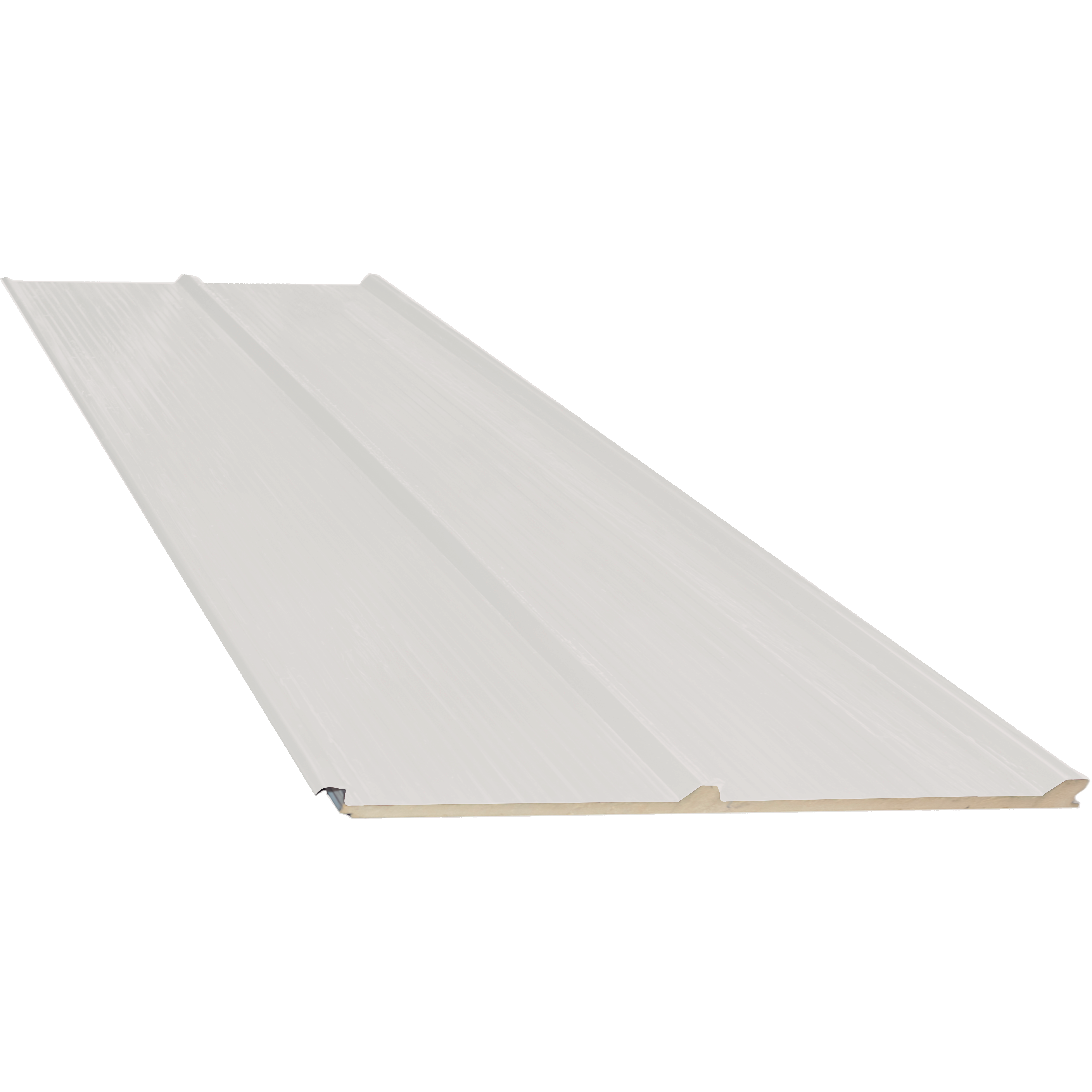 PANEL SÁNDWICH 3 GRECAS BLANCO/BLANCO 3 CM 4X1 M | Obramat