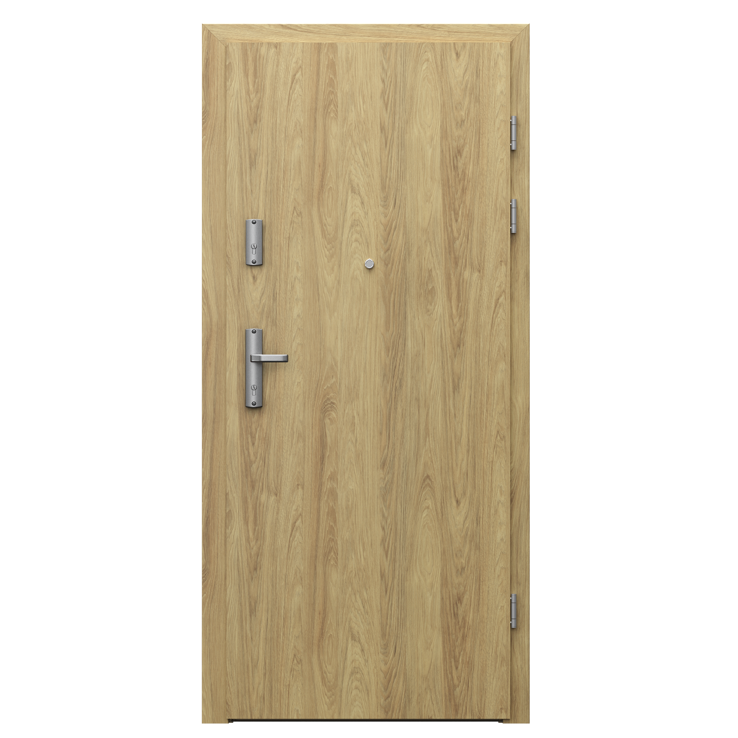 Drzwi wewnętrzne wejściowe antywłamaniowe Extreme RC3 Hikora Naturalna ...
