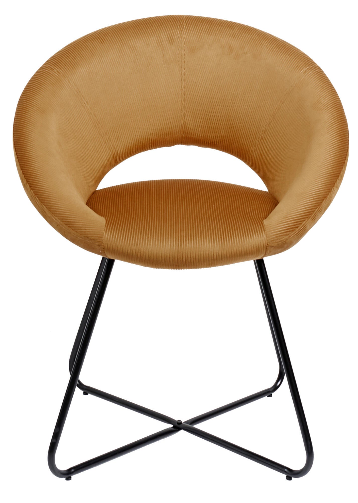 Silla redonda Giulia mostaza H85.8cm | Leroy Merlin