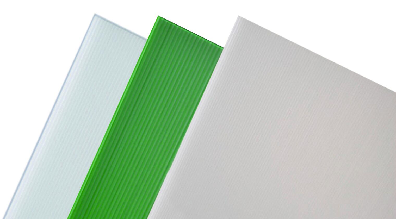 PLACA DE POLIPROPILENO ALVEOLAR VERDE 200X100X0.25CM | Obramat