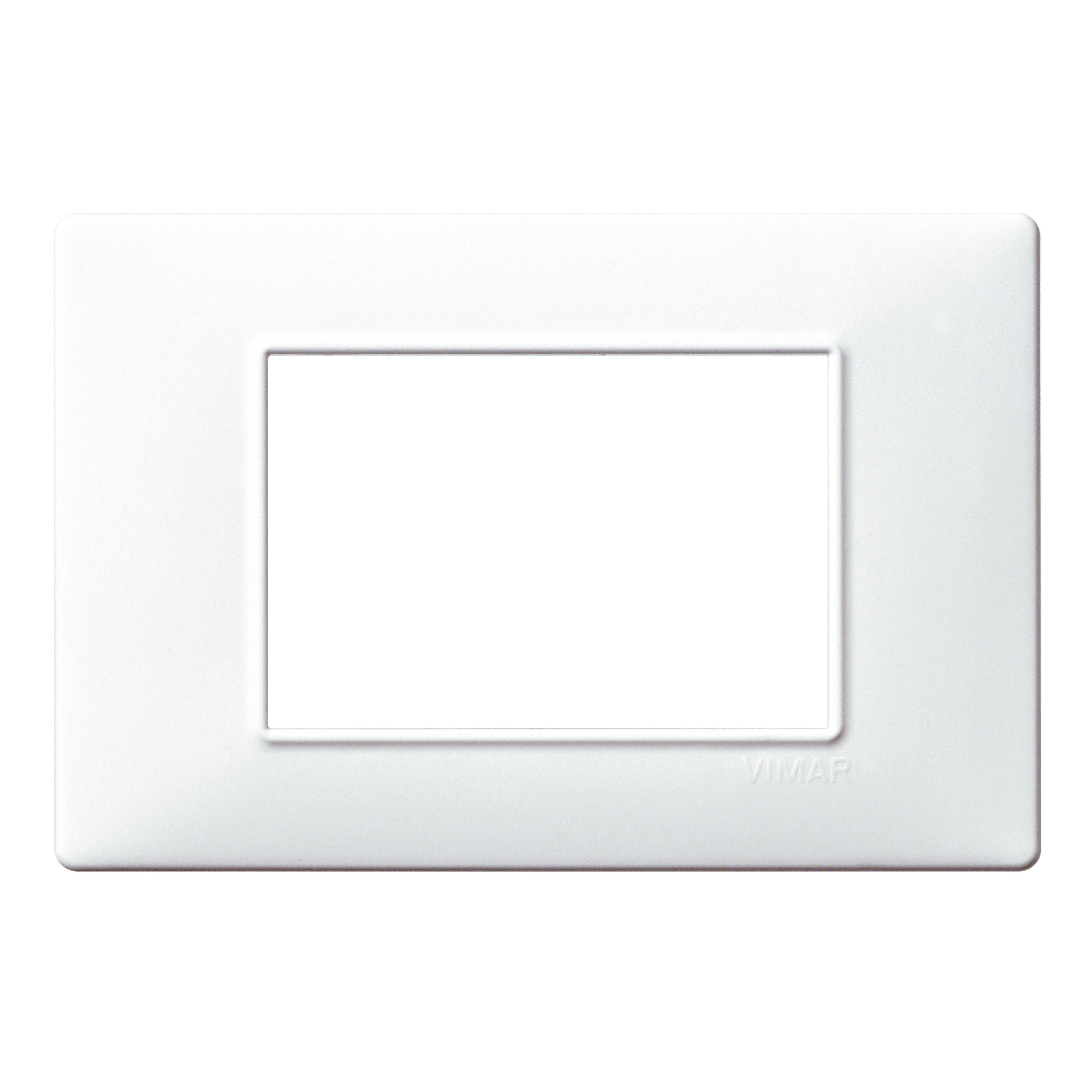 Placca 3 moduli Plana VIMAR bianco | Leroy Merlin