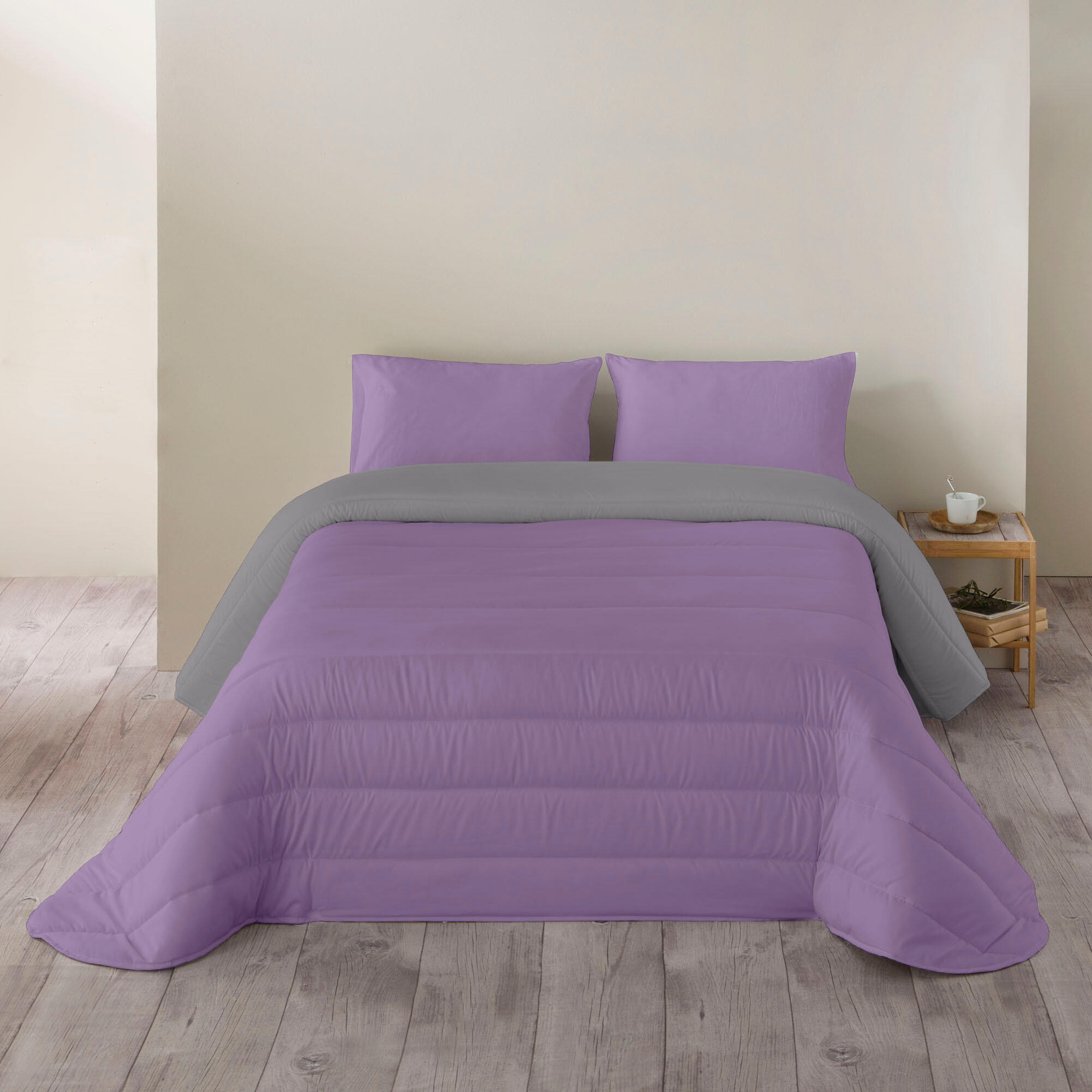 Edredón nórdico VIOLETA 180x260 cm para camas de 90 cm | Leroy Merlin