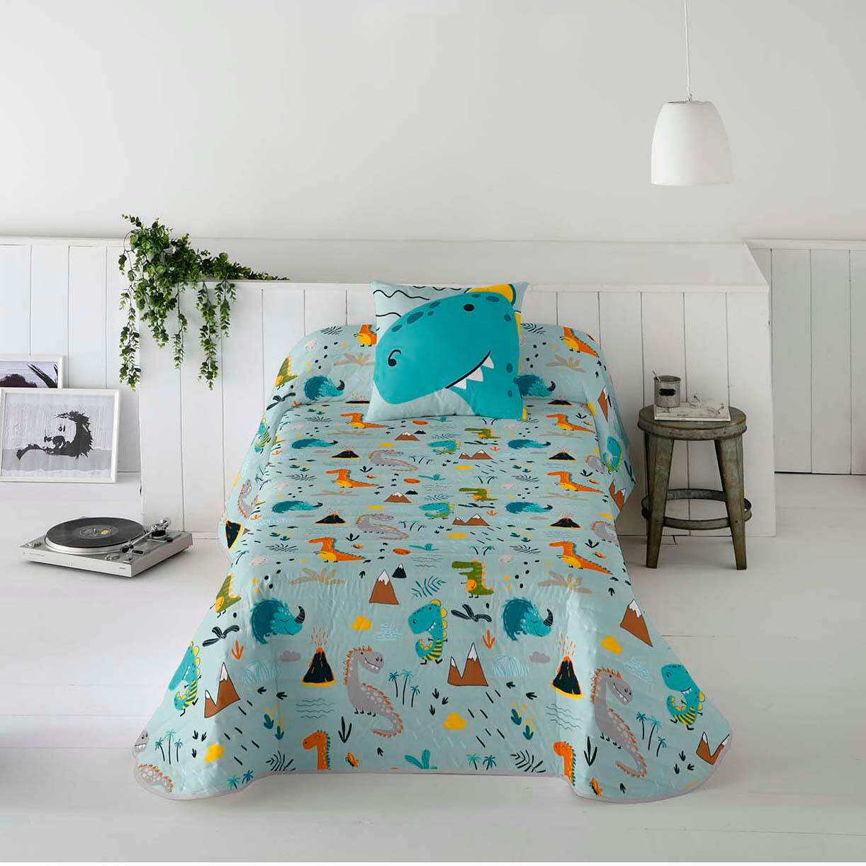 Colcha para cama infantil SAURUS cama 105 cm | Leroy Merlin