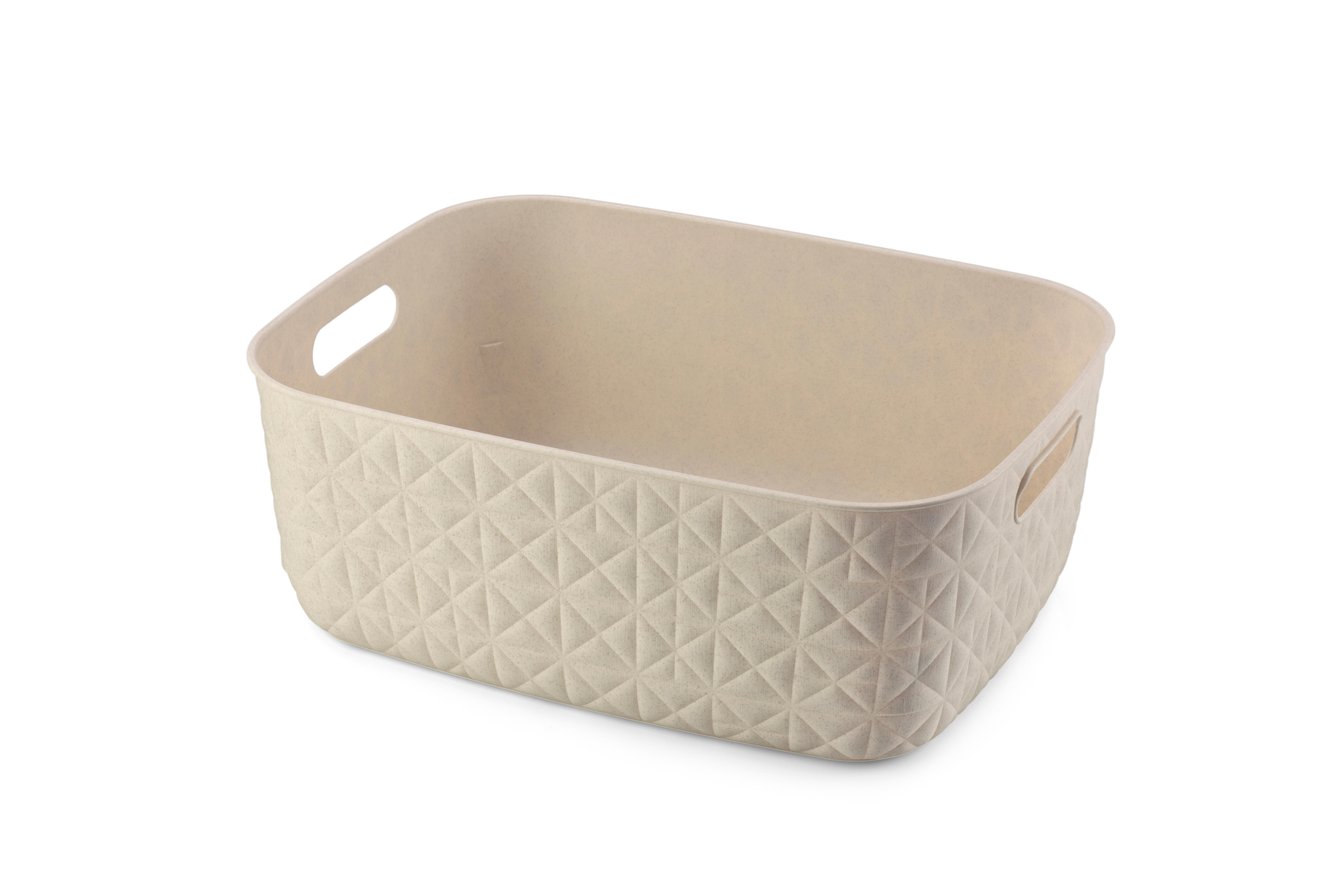 Cesta de polipropileno de 38x28.23x14.21 cm y capacidad de 12.5L ...