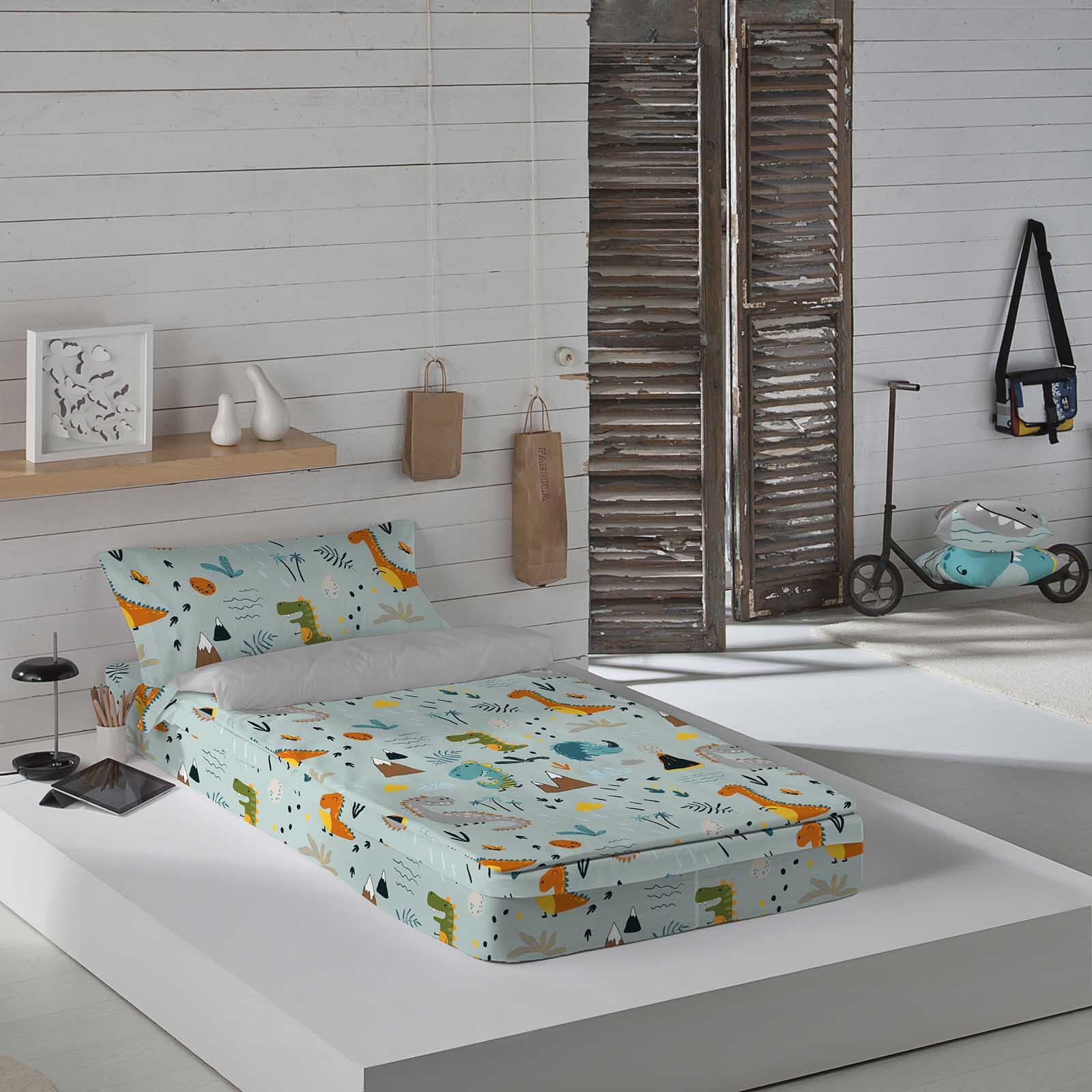 Saco nórdico sin relleno infantil Saurus para cama de 105 cm | Leroy Merlin