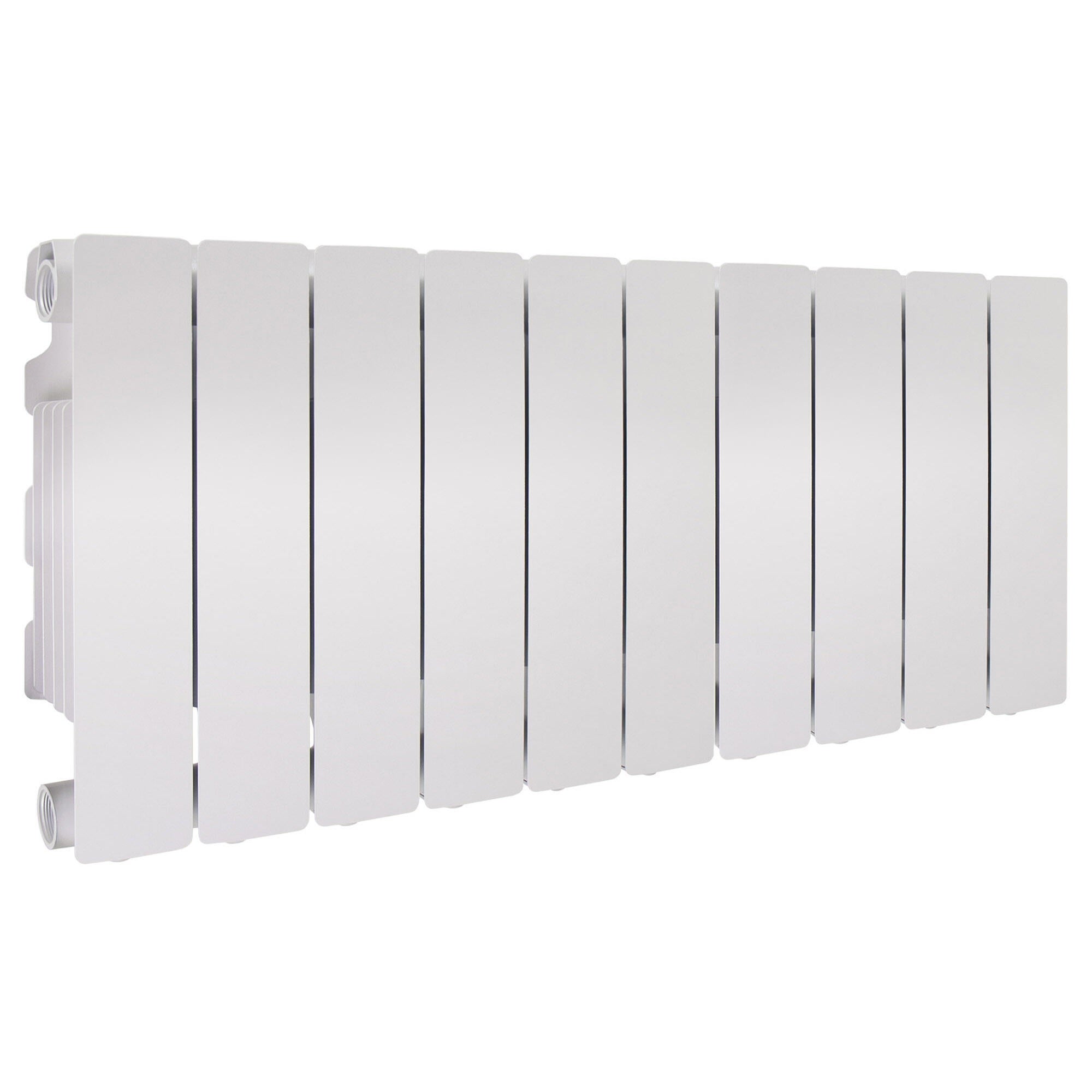 Radiatore acqua calda PRODIGE MODERN in alluminio, 10 elementi ...