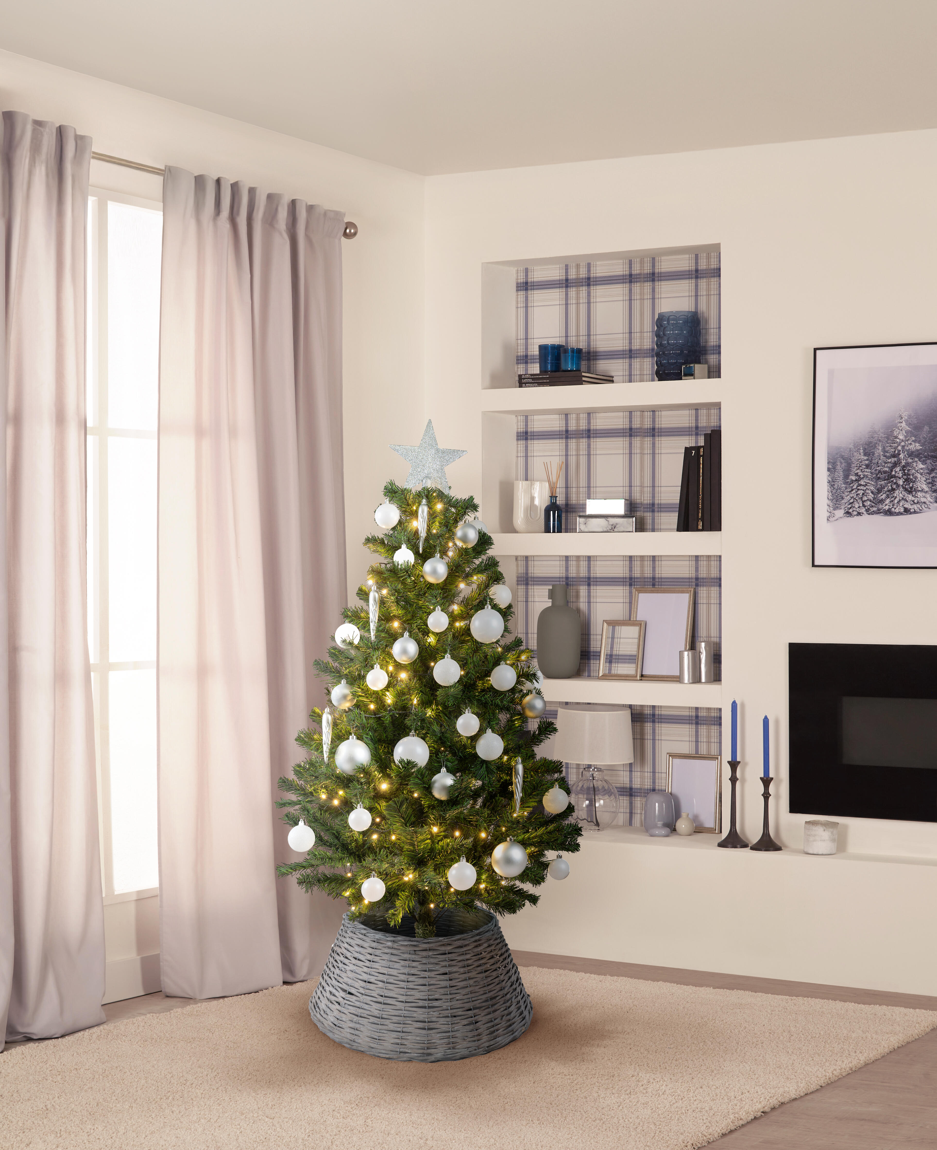 LOTE COLORADO 150CM/BASIC/WINTER/YUTE | Leroy Merlin