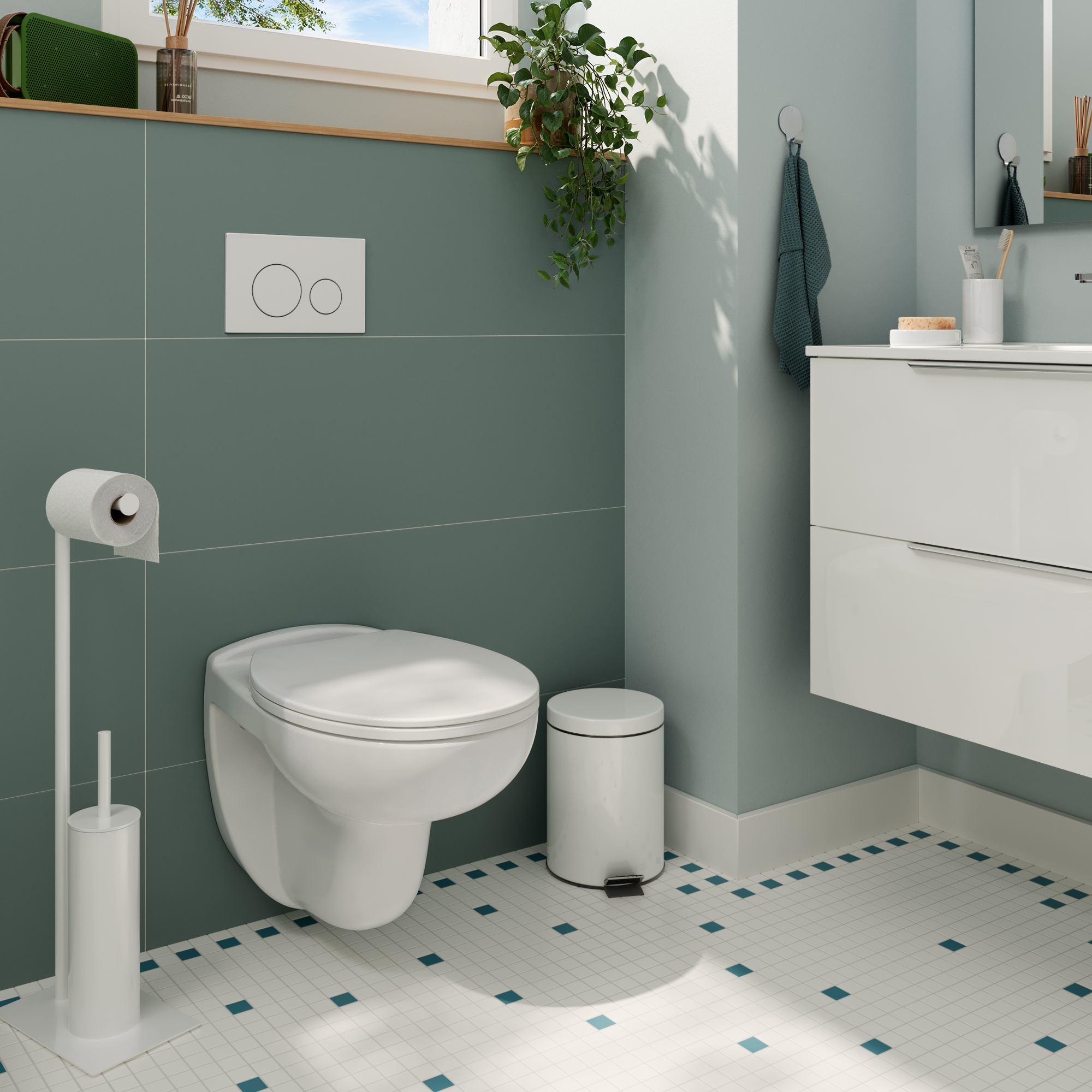 Cuvette pour WC suspendu, SENSEA Essential | Leroy Merlin