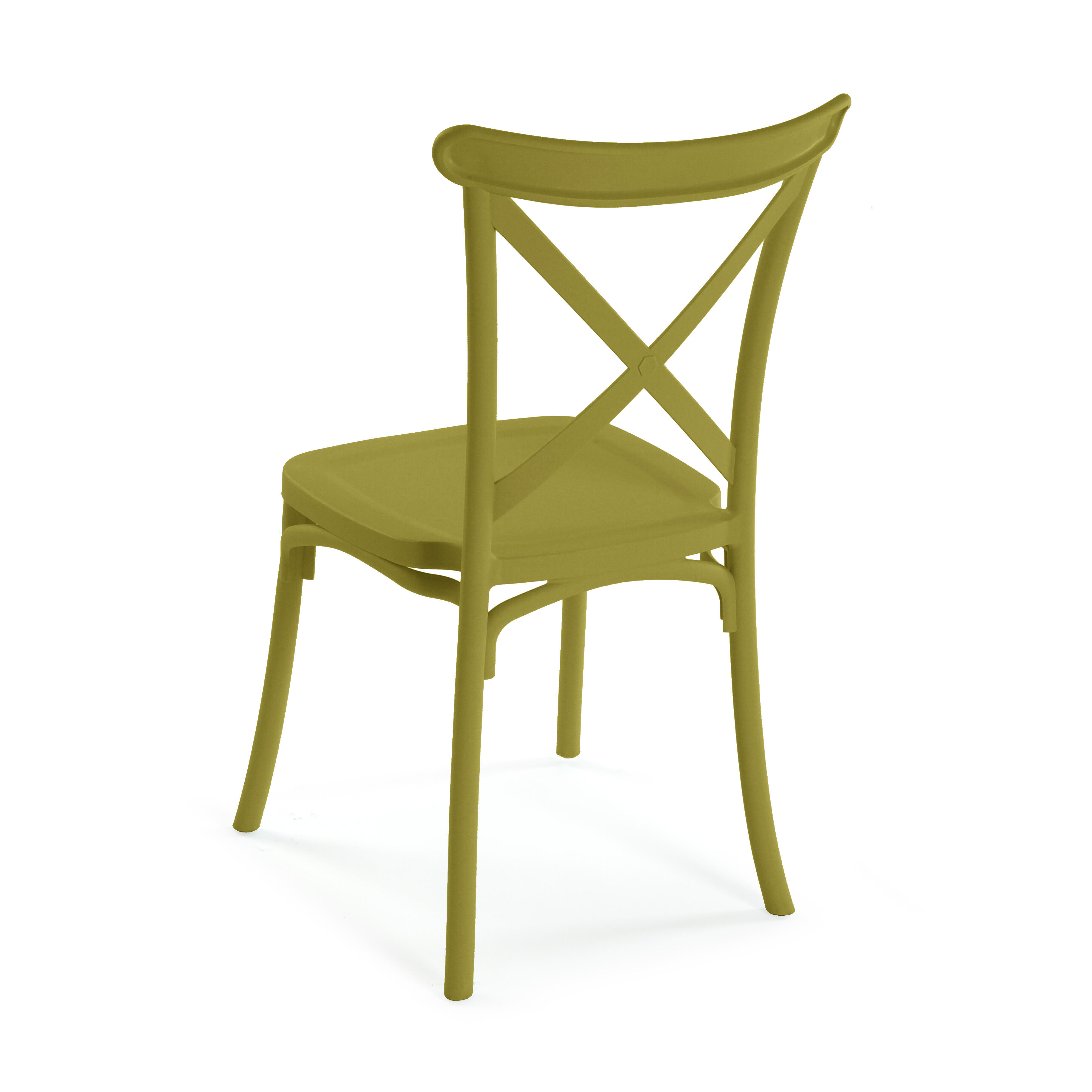 Silla Versa amarilla 43x88x43cm | Leroy Merlin