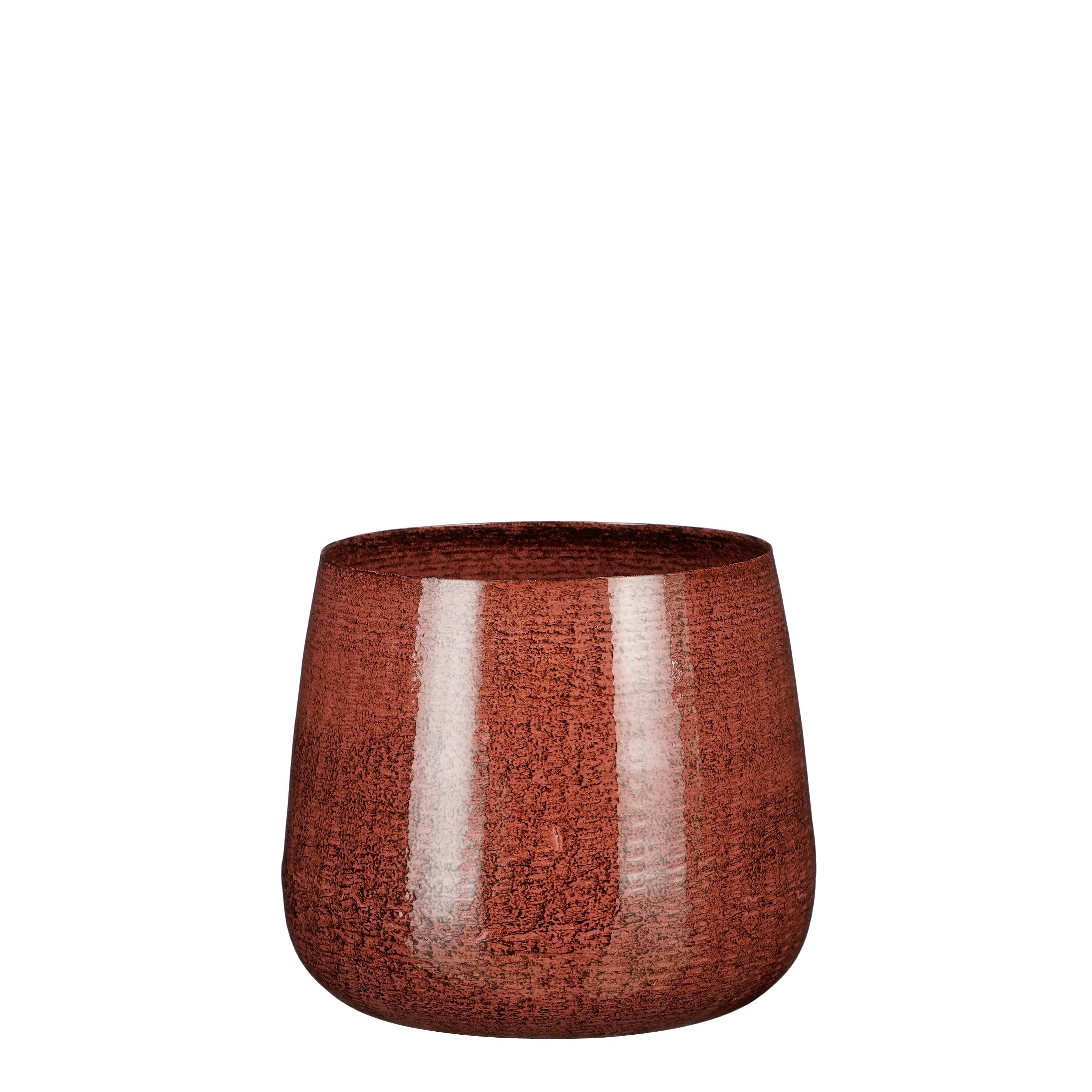 Maceta Red benson rojo 16x19cm | Leroy Merlin