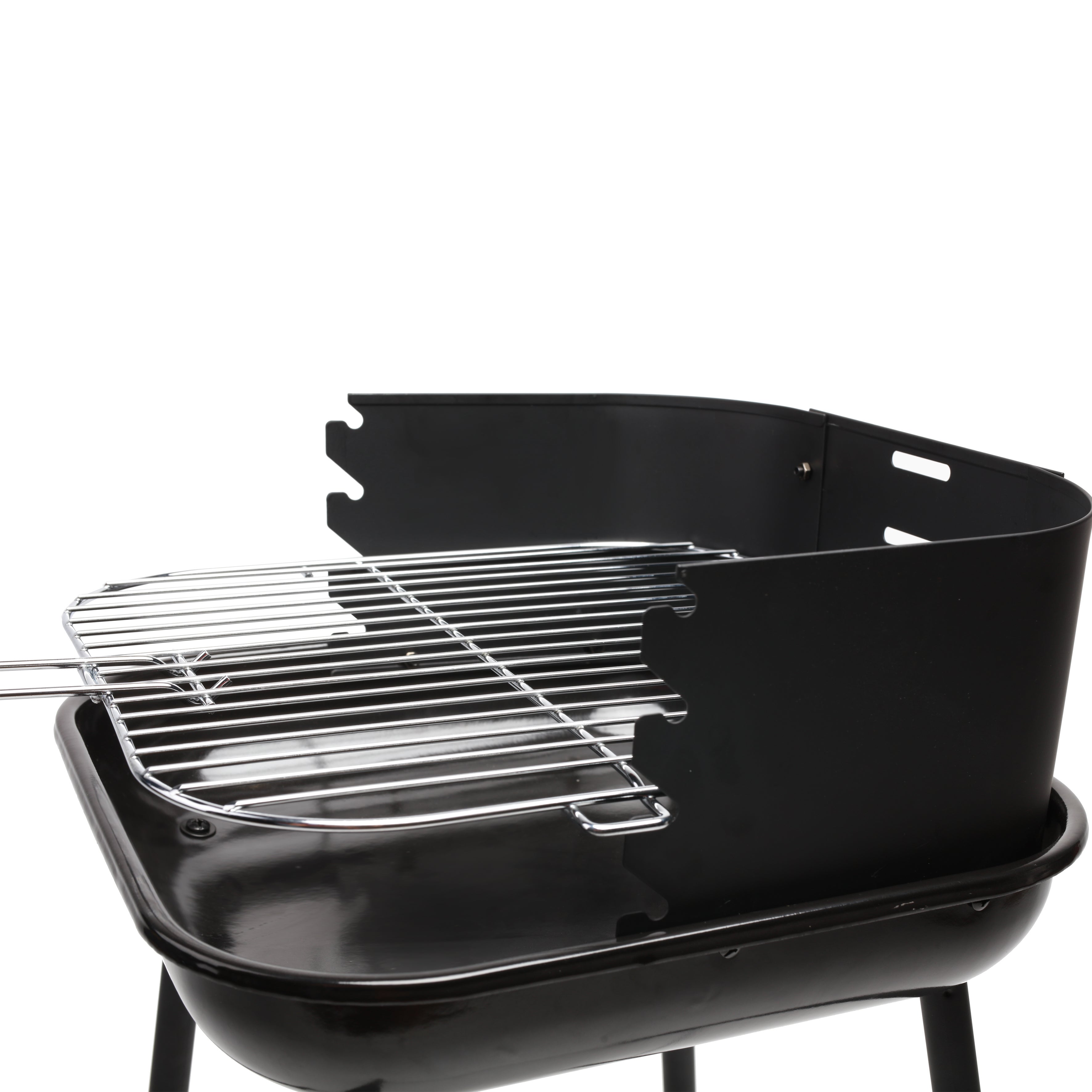 Barbecue charbon de bois Bbq 1px fix owc noir | Leroy Merlin