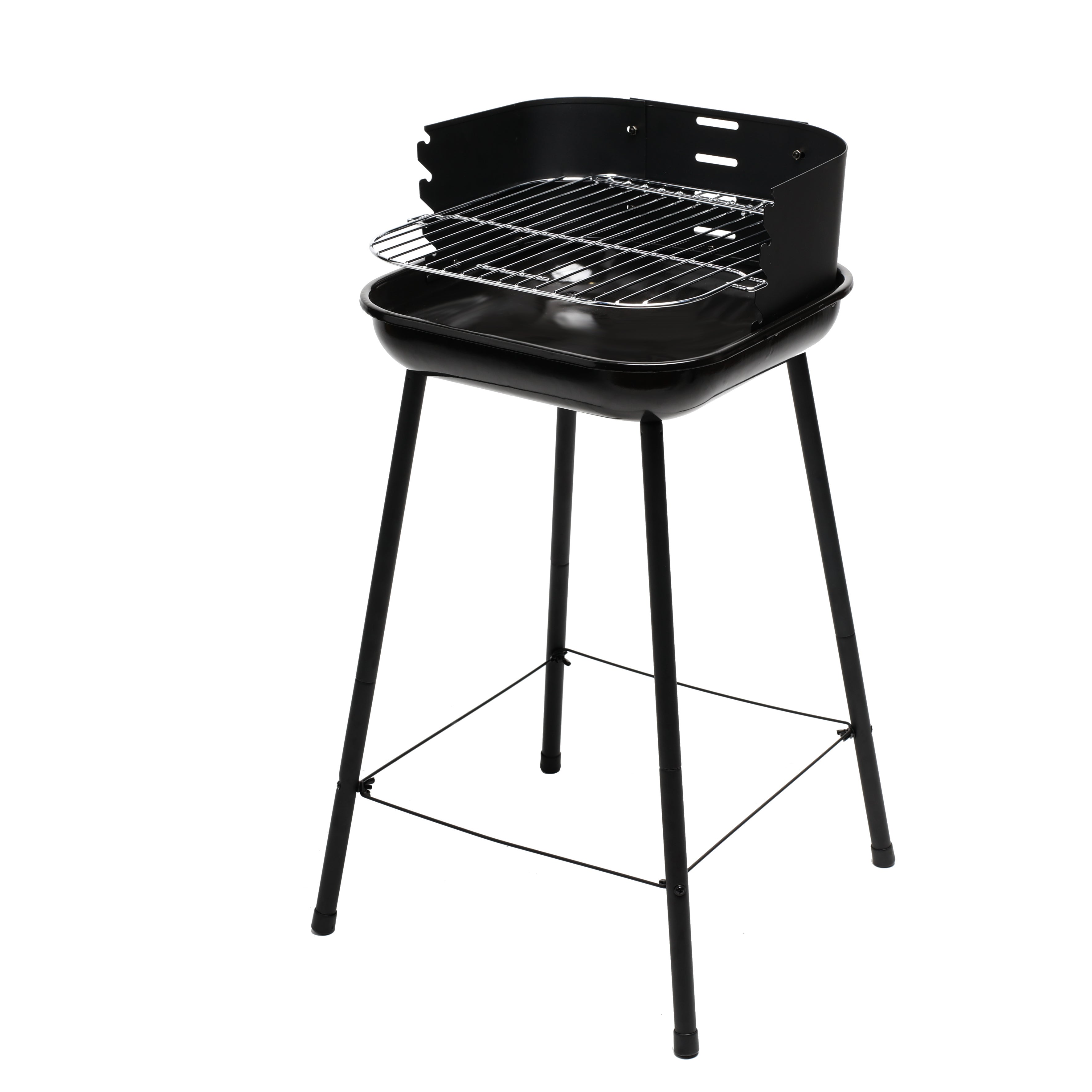 Barbecue charbon de bois Bbq 1px fix owc noir | Leroy Merlin