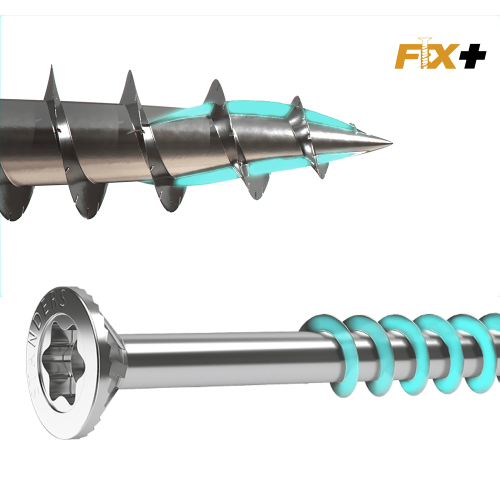 4 vis acier tête fraisée ttap® STANDERS, Ø6 x L.70 mm | Leroy Merlin