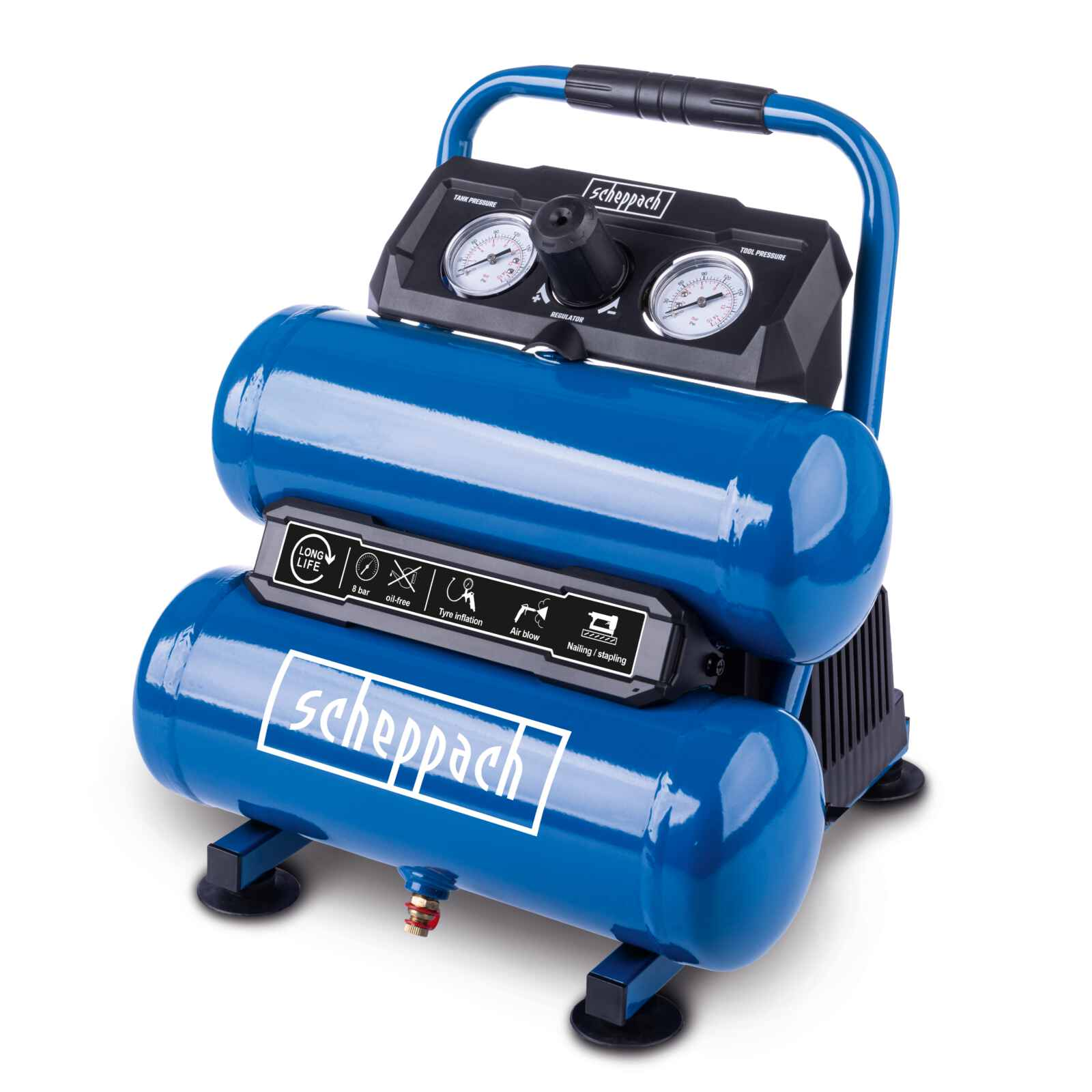 Compresseur de loisirs SCHEPPACH HC10 SSH, 7.5 L 1 cv | Leroy Merlin