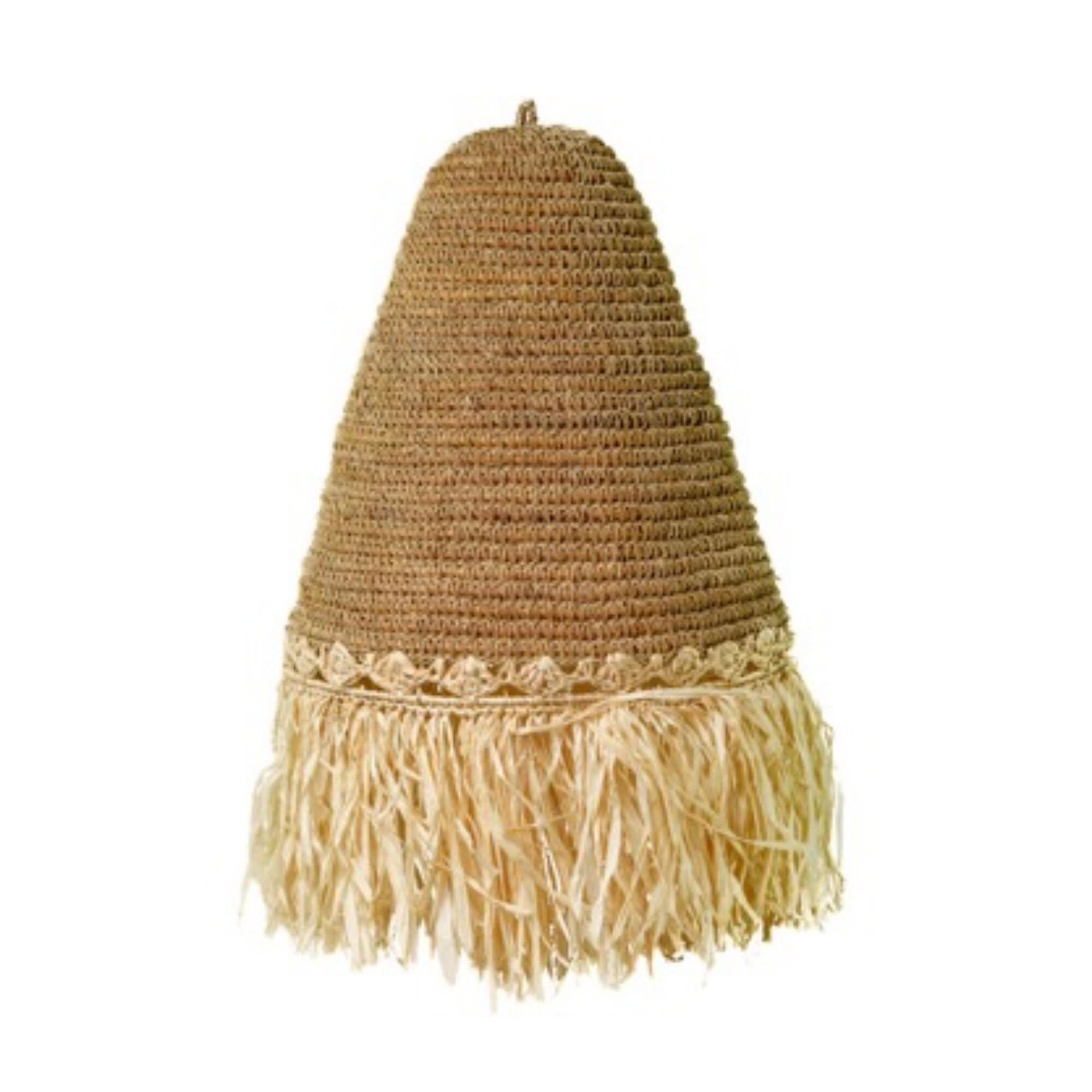 Suspension extérieure sans câble Paloma, jonc de mer, Diam.40 cm ...