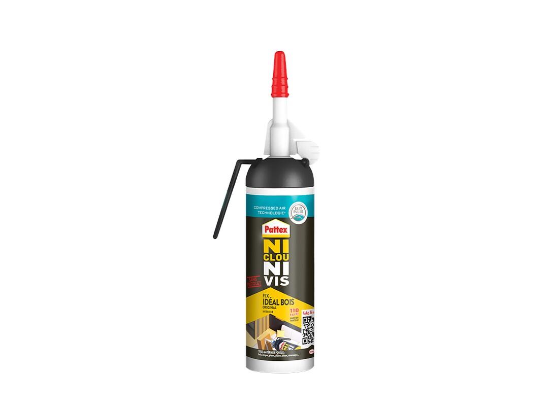 Colle de fixation pâte acrylique Ncnv fix idéal bois msp PATTEX, 133 g ...