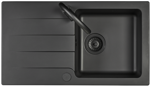 Zlewozmywaki jednokomorowe czarne - Leroy Merlin