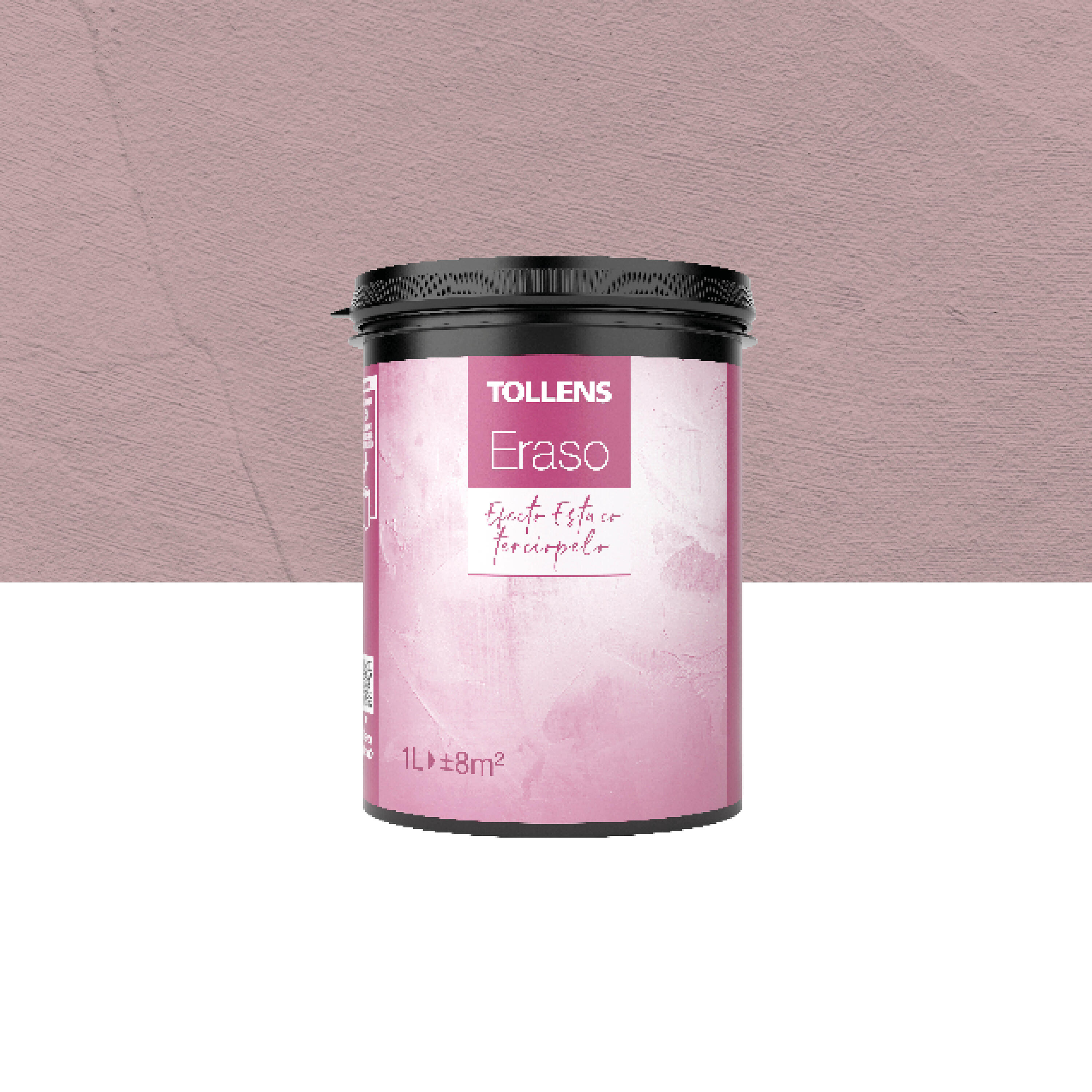 Pintura decorativa Eraso Estuco Perlado TOLLENS 1L Color a tu gusto ...