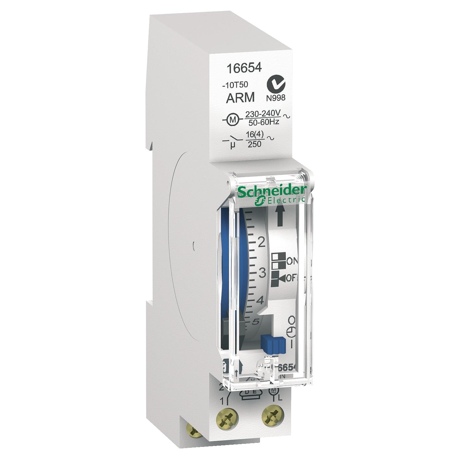 Programmateur analogique module 16A SCHNEIDER ELECTRIC | Leroy Merlin