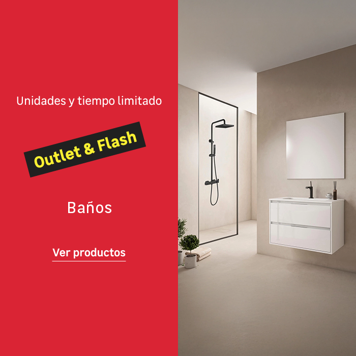 Outlet Flash en baños | Leroy Merlin