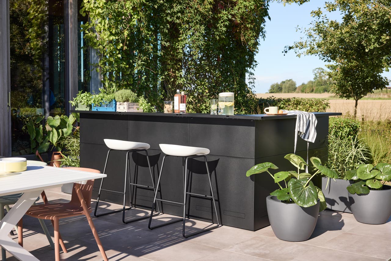 Oser l’espace bar lounge en terrasse | Leroy Merlin