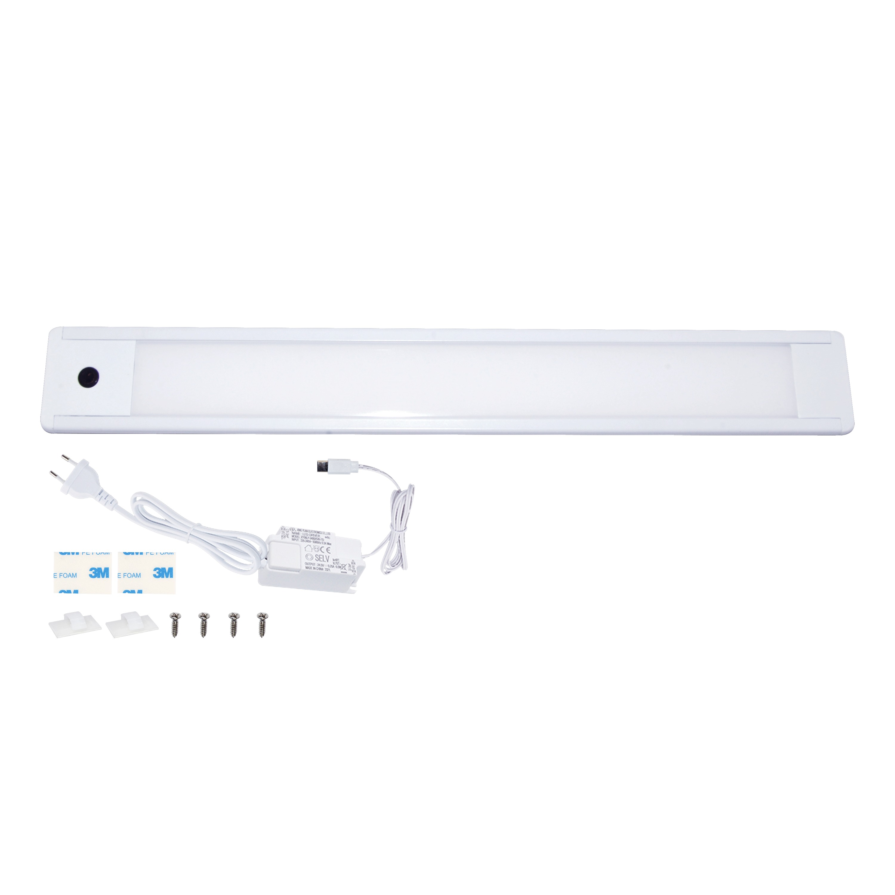 Listwa podszafkowa Maxo biała z czujnikiem ruchu 40 cm LED Inspire ...