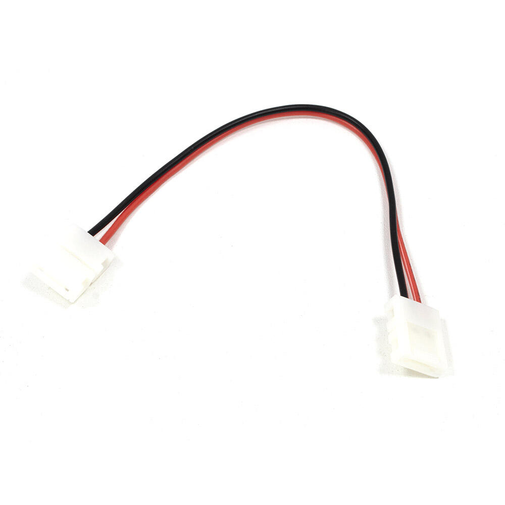 Conector 2 pines para tira LED 12/24V de doble vía 3528 monocromático ...