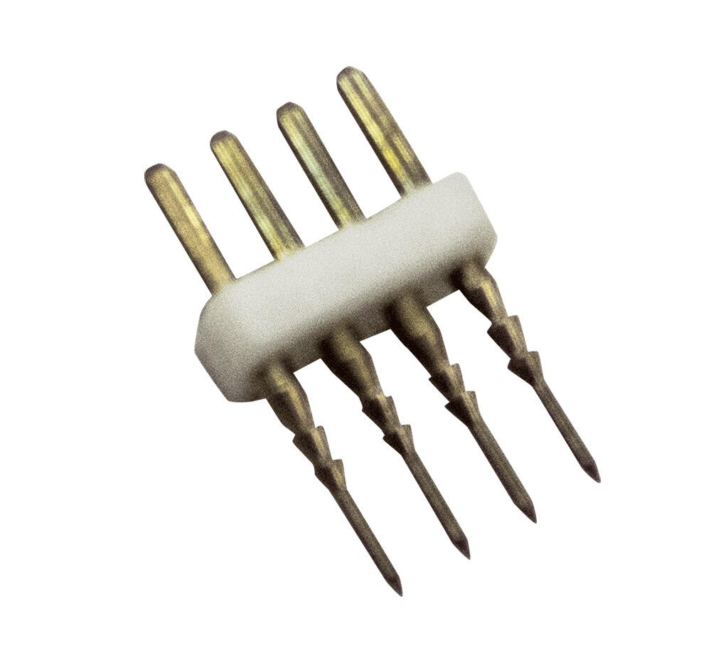 Conector 4 pines para tira LED 220V RGB | Leroy Merlin