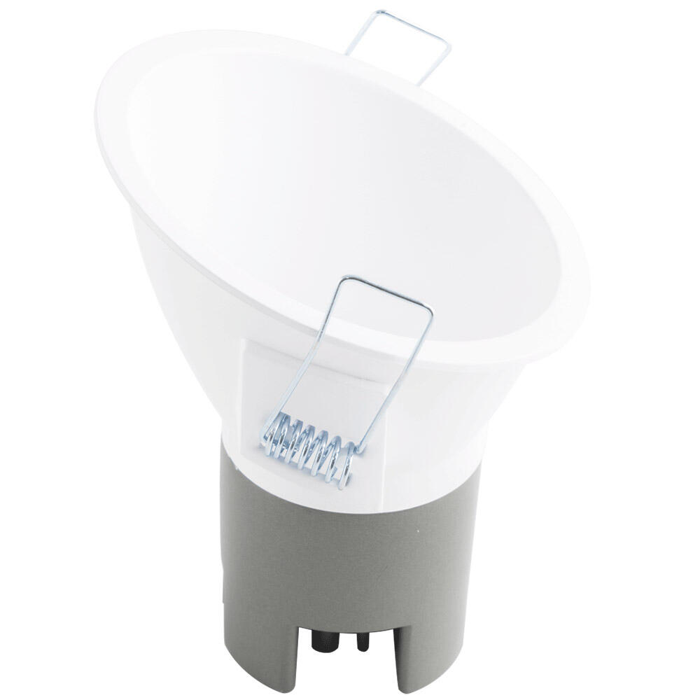 Downlight LED empotrable ALVERLAMP LOP blanco redondo 696 lm 6 W luz ...