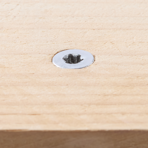 10 vis inox tête fraisée torx, STANDERS, Ø6 x L.120 mm | Leroy Merlin