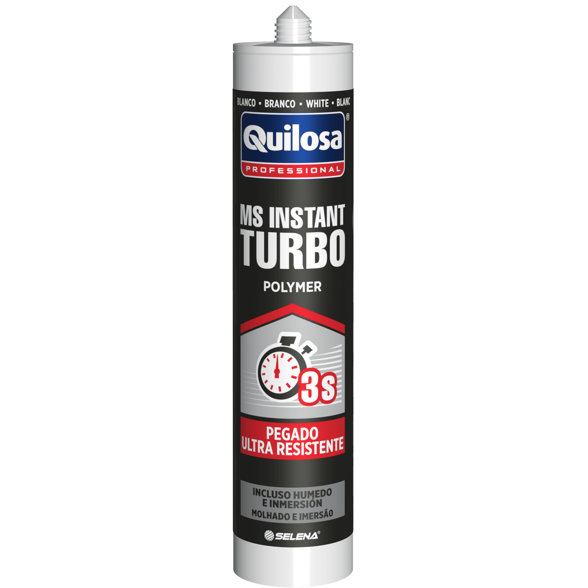 Adhesivo sellador QUILOSA turbo 280ml blanco | Leroy Merlin