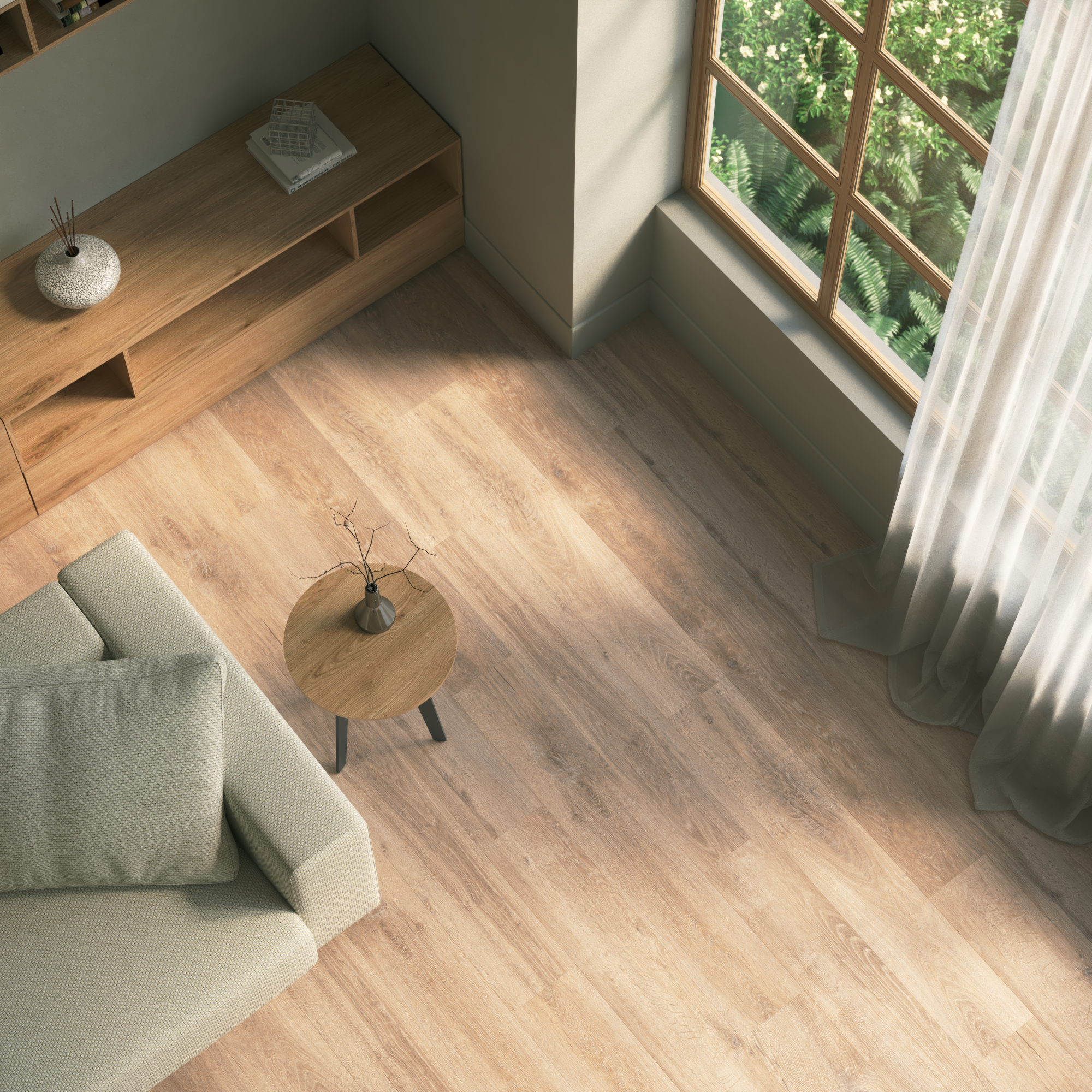 Lame PVC clipsable forte ARTENS Alfena bois gris | Leroy Merlin