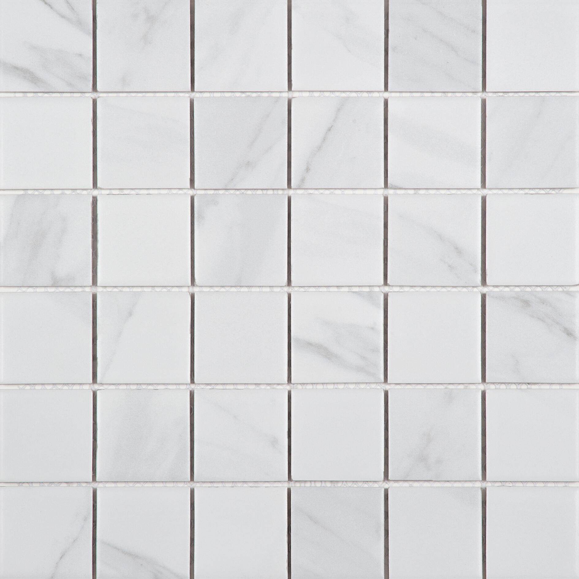 Mosaïque grès sol mur et douche L.30 x l.30 cm - 9,9m²- Carrara | Bricoman