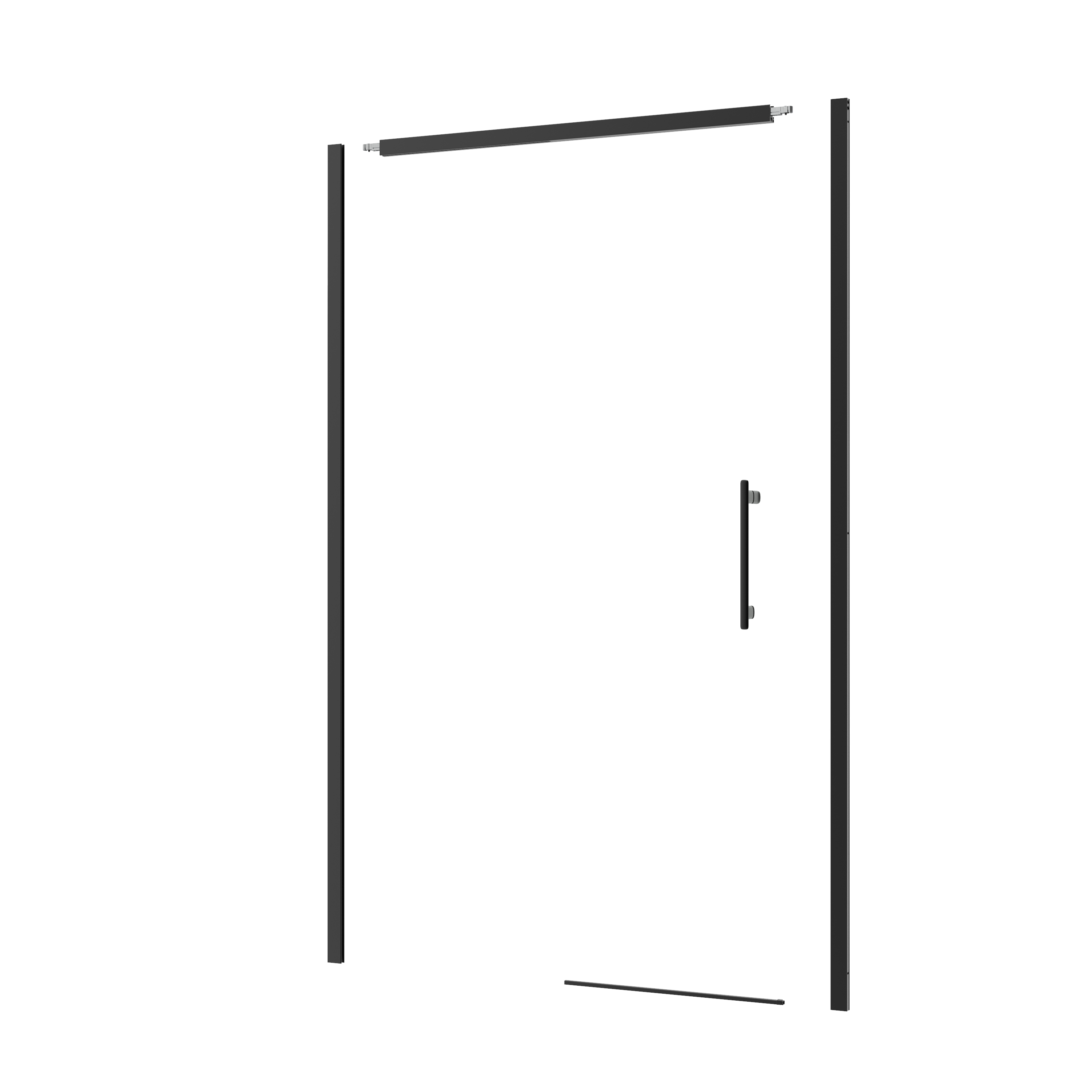Kit perfiles negro Remix 100x195 cm | Leroy Merlin