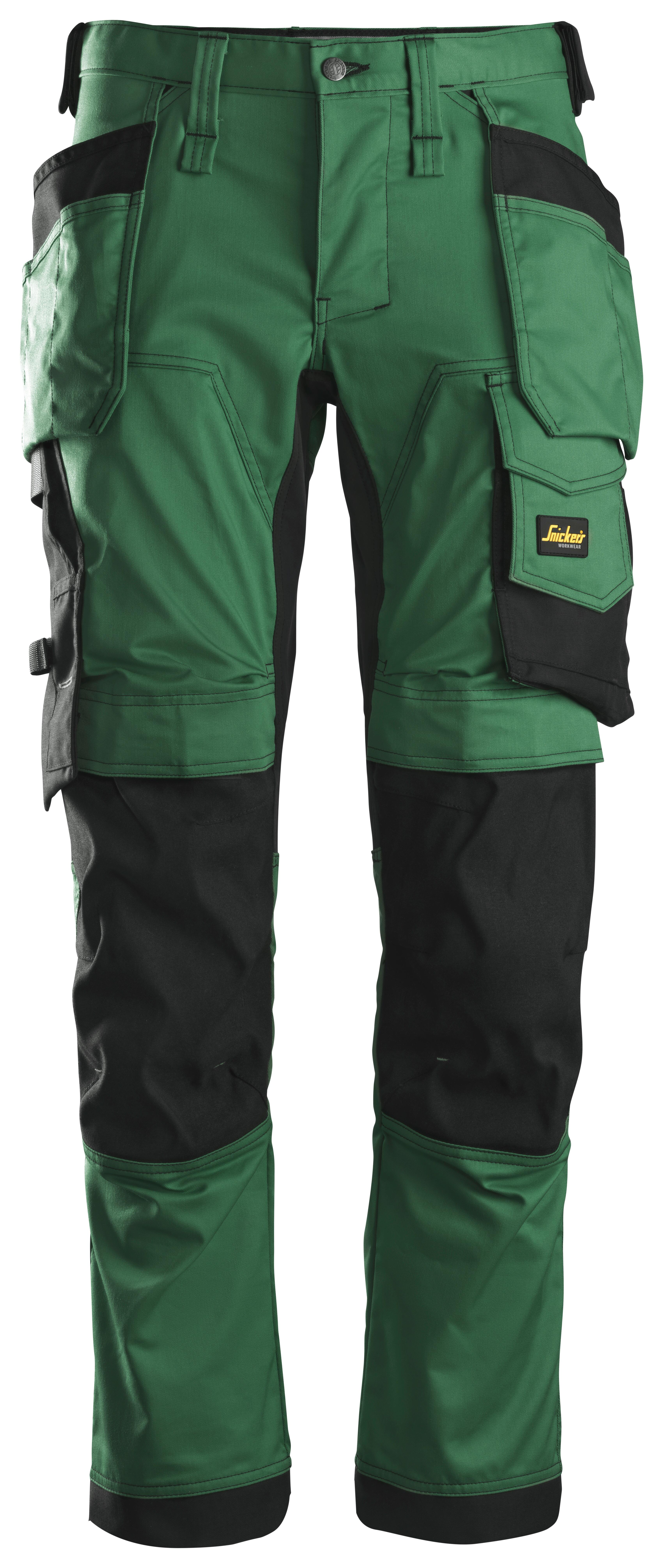 Pantalón Trabajo Unisex SNICKERS AllroundWork - Verde Bosque - Talla 48 ...