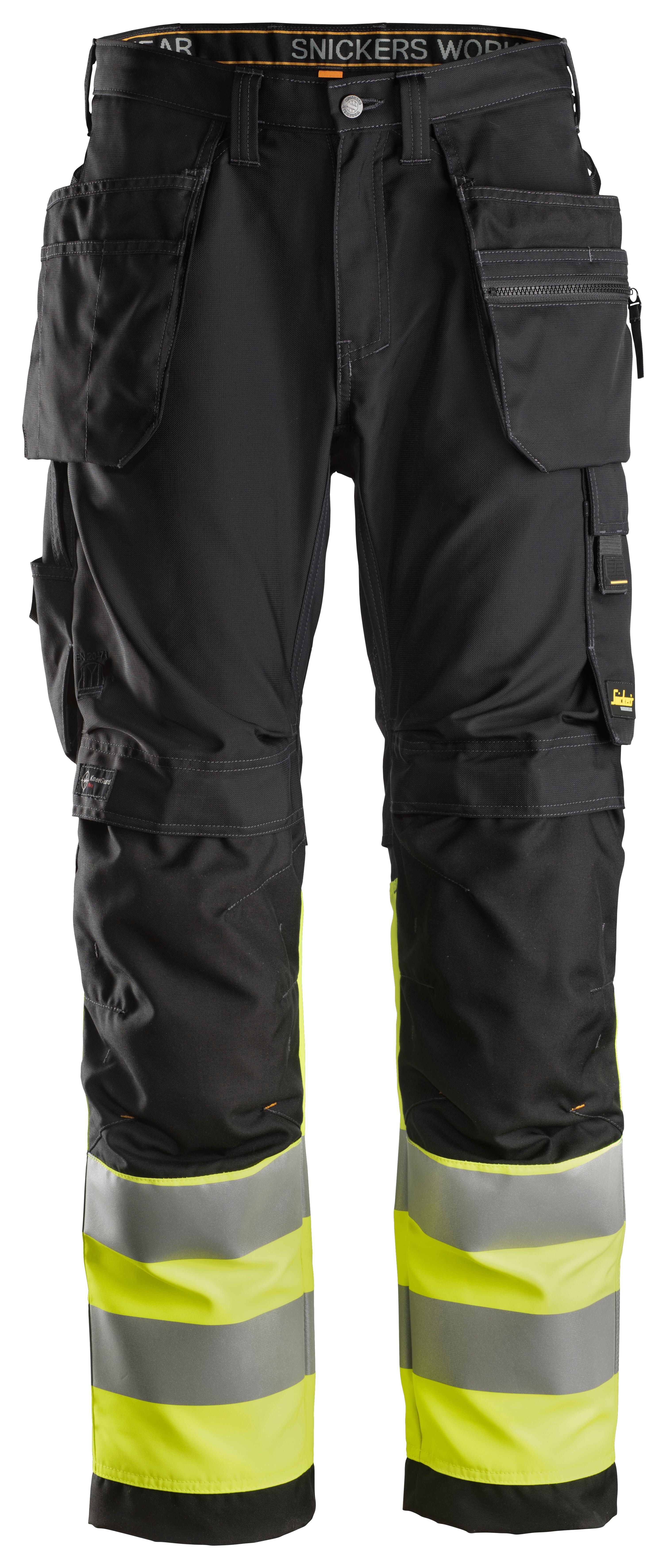 Pantalón de trabajo SNICKERS WORKWEAR 6233-0466amarillo chillón T 252 ...