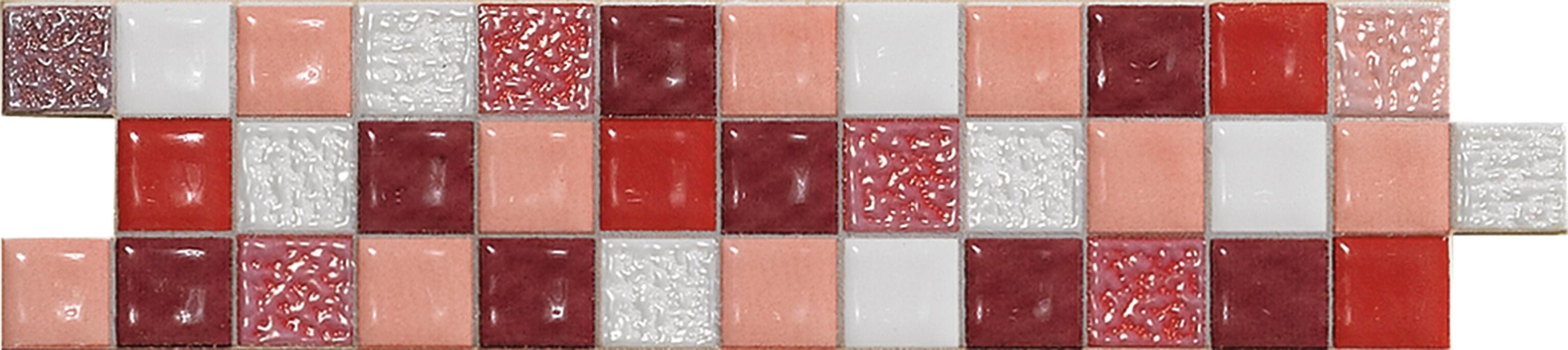 Listelo cerámica Serie Sin Fin Geo 5X20 multicolor 20x5cm | Leroy Merlin