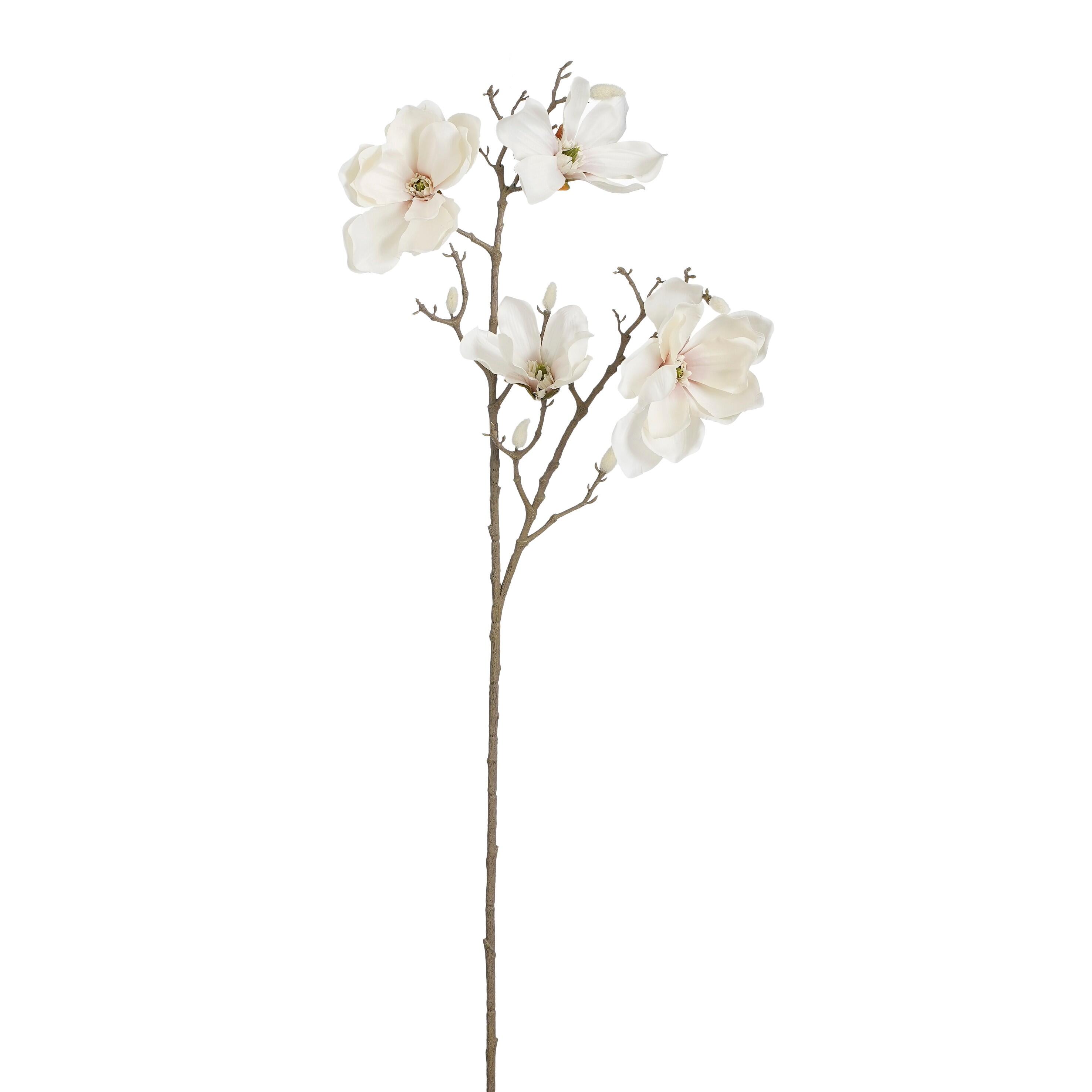 Vara artificial magnolia beige 86cm | Leroy Merlin