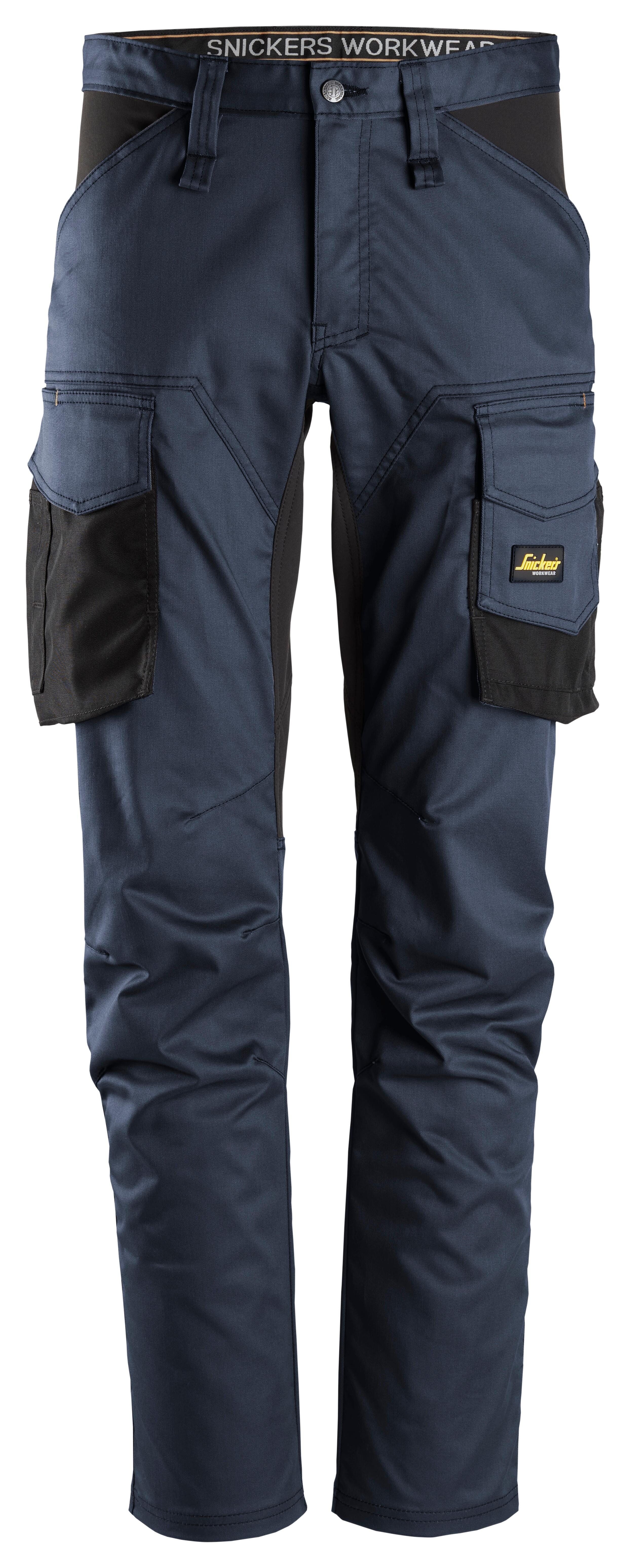Pantalón Trabajo Unisex SNICKERS AllroundWork - Azul Marino - Talla 46 ...