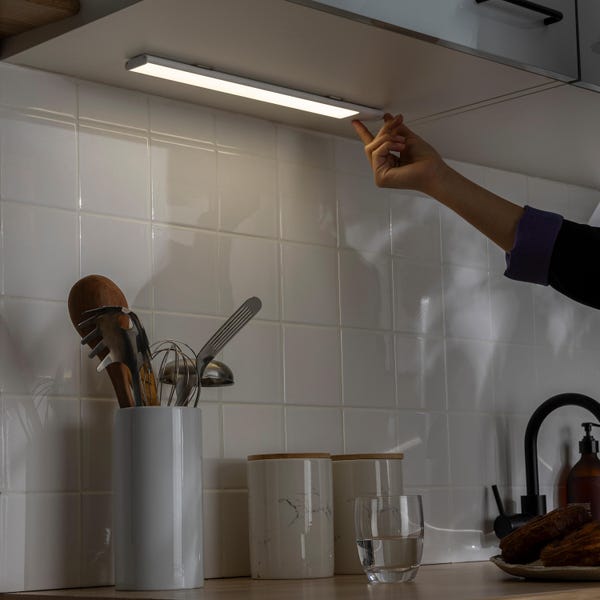 Regleta con fuente de luz LED Maxo INSPIRE blanco neutro 40 cm 265 lm ...