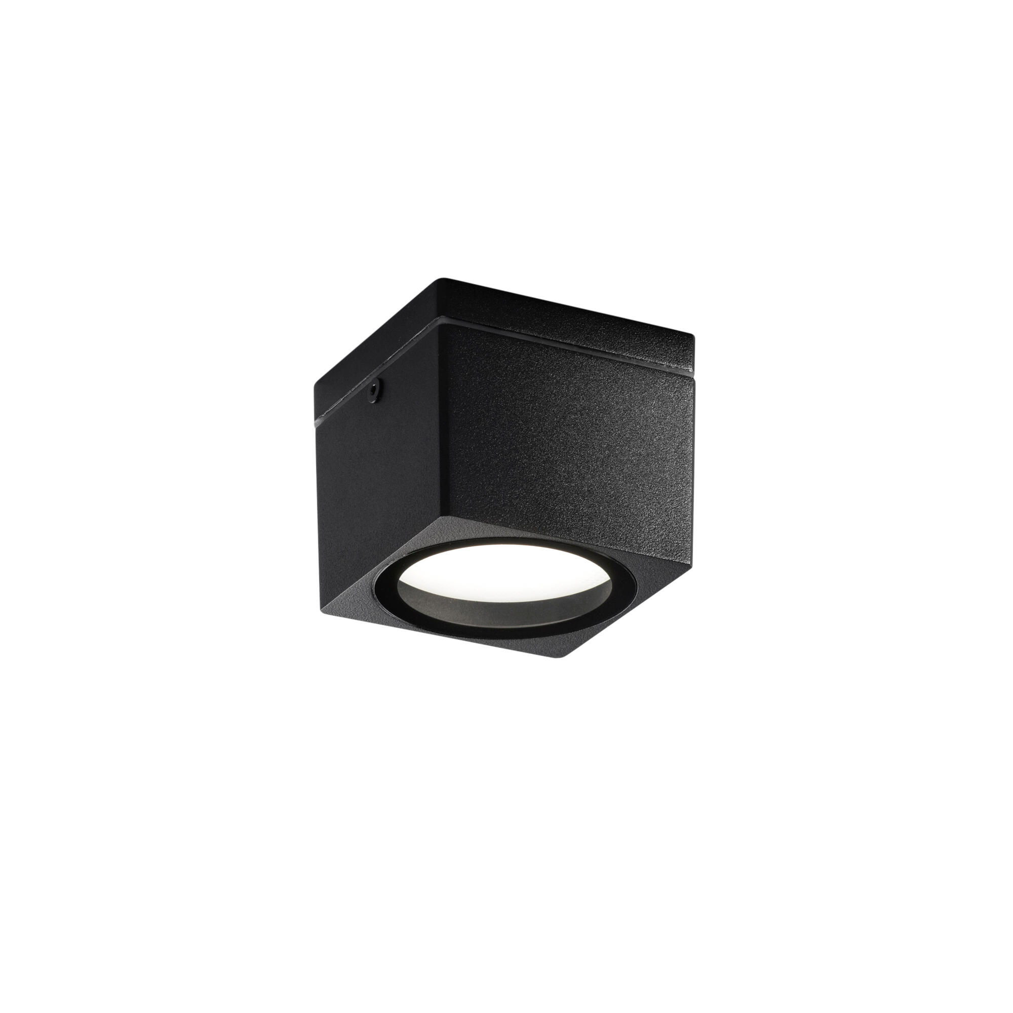 Plafoniera garage moderno I-TOWER-Q1-NER GX53 nero 9 cm IP54 | Leroy Merlin