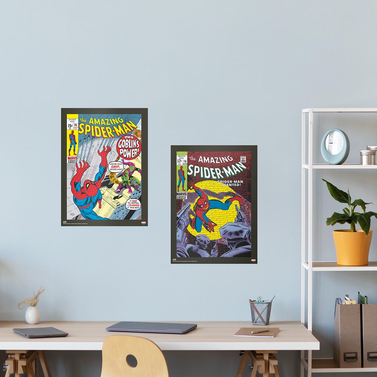 Set de 2 miniposters Marvel Spiderman 52 x 38 cm | Leroy Merlin